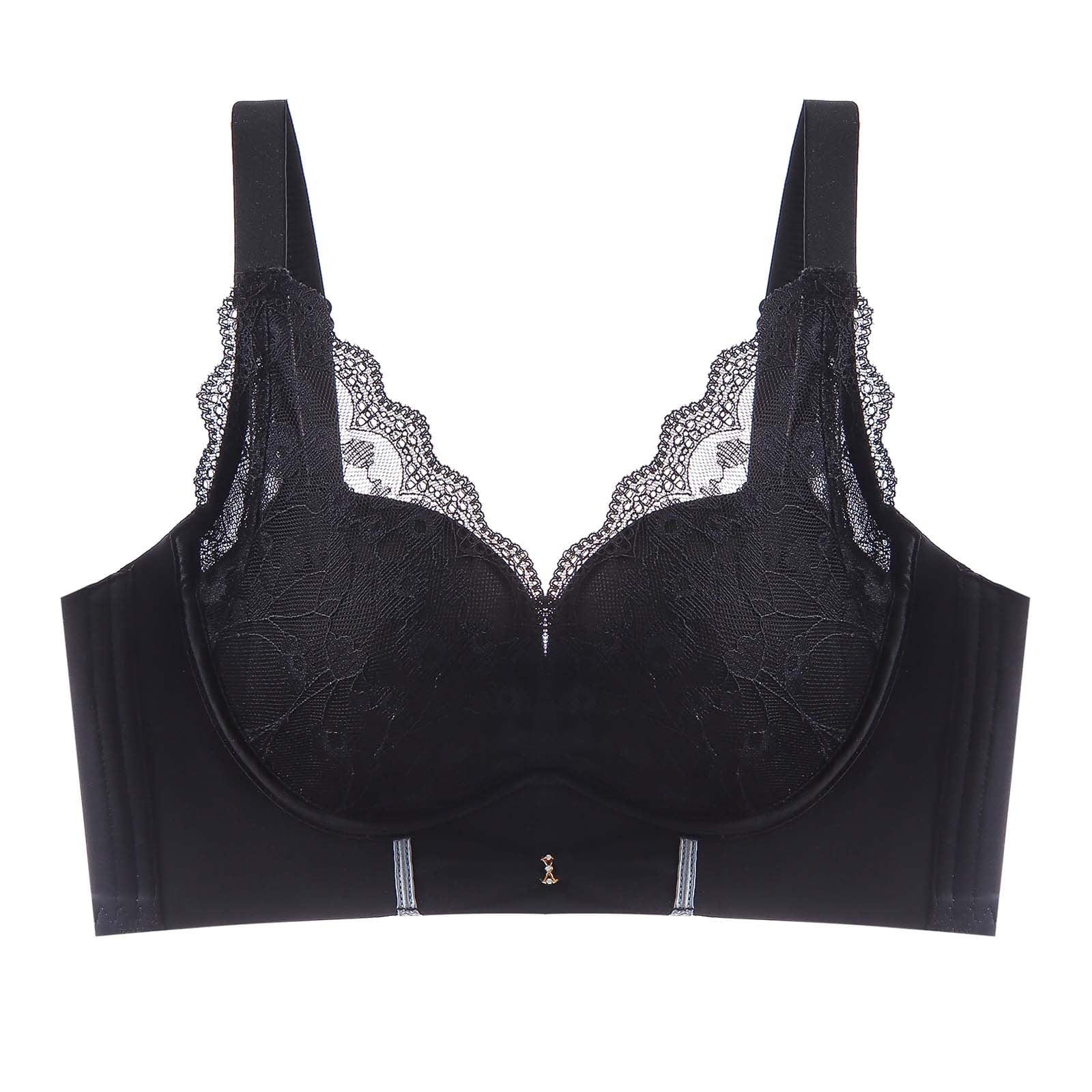 Hfyihgf Lace Bras for Women Lifting Chest Full Coverage Non Steeling ...