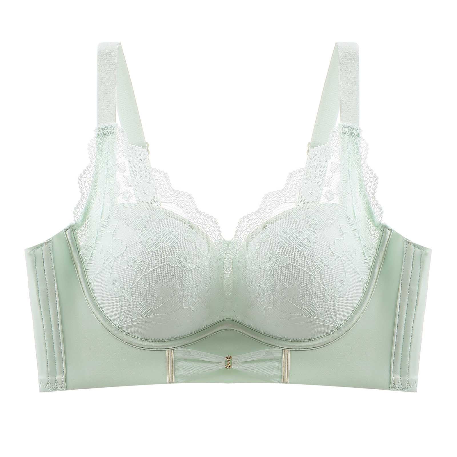 Hfyihgf Lace Bras for Women Lifting Chest Full Coverage Non Steeling ...