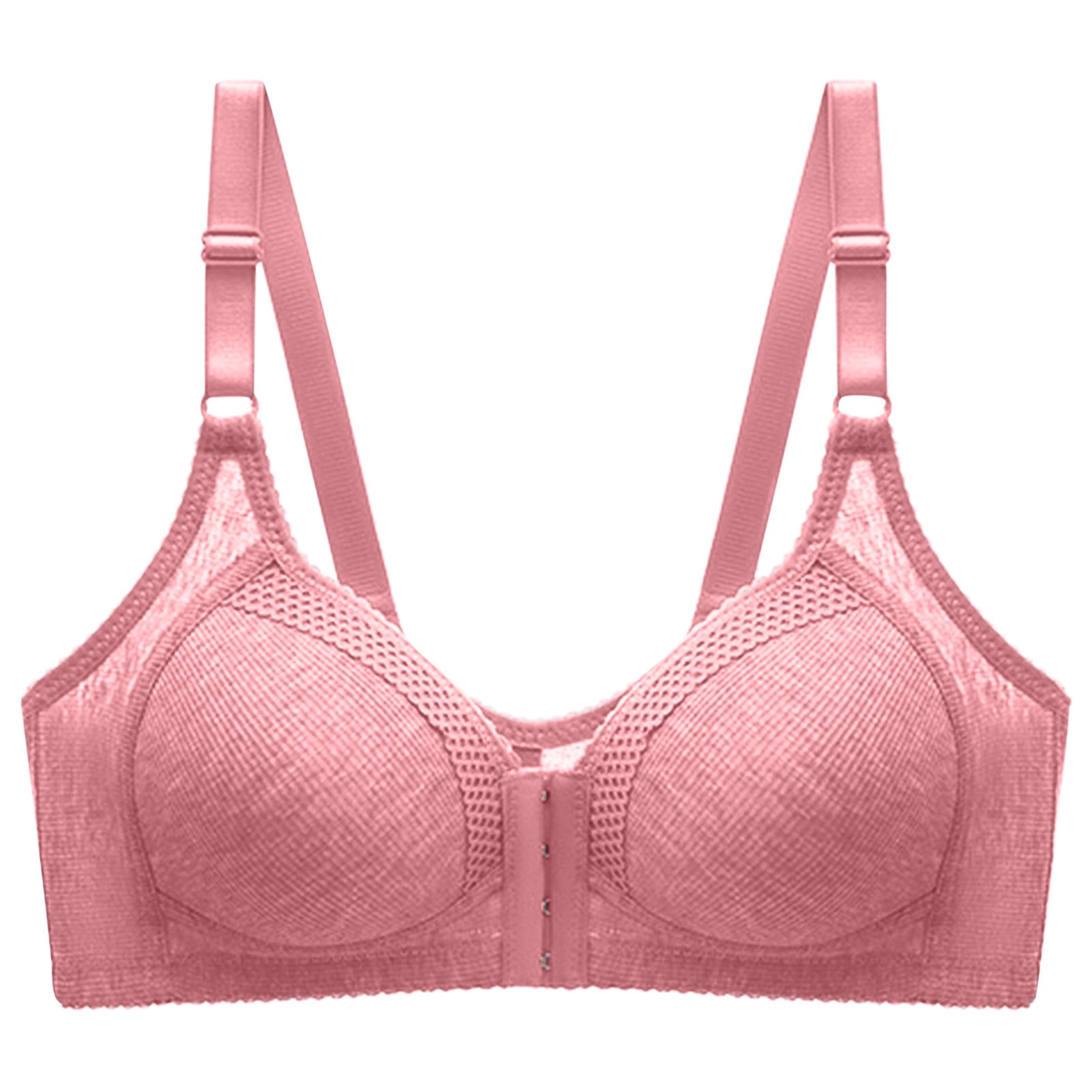 Hfyihgf Women Plus Size Deep Cup Bra Wireless Support Bras Stretch Bra