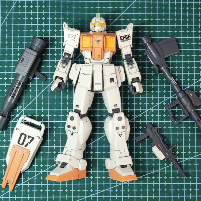 Hg 1/144 Kk Model Rgm-79g Gm Ground Type Assembly Model Kit Collection ...