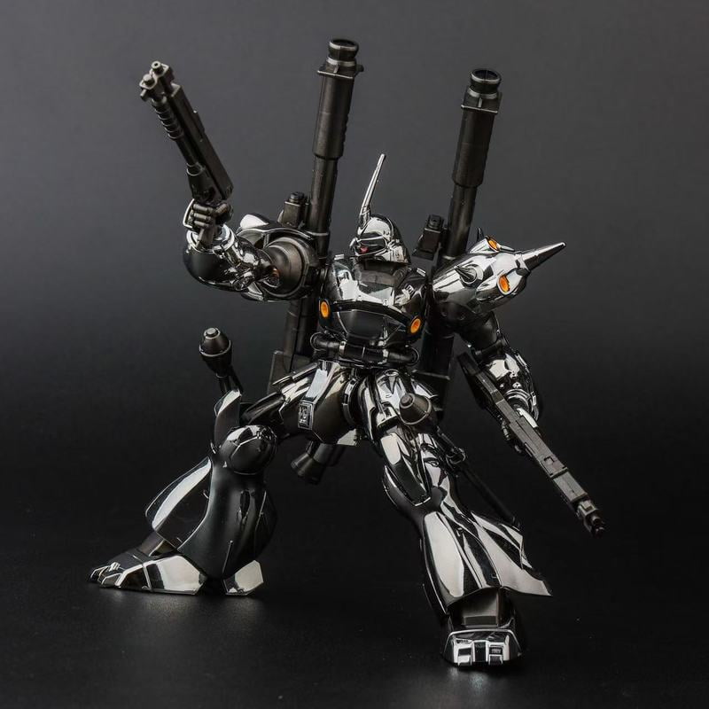 Hg Uc 1/144 Electroplating Red Silver Model Robot Mecha Assembly Model ...