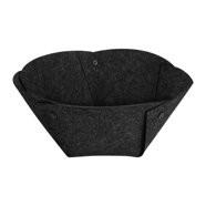 PureCasa Home Decor Oval Polyester Plant Pots for Indoor Garden Patio ...