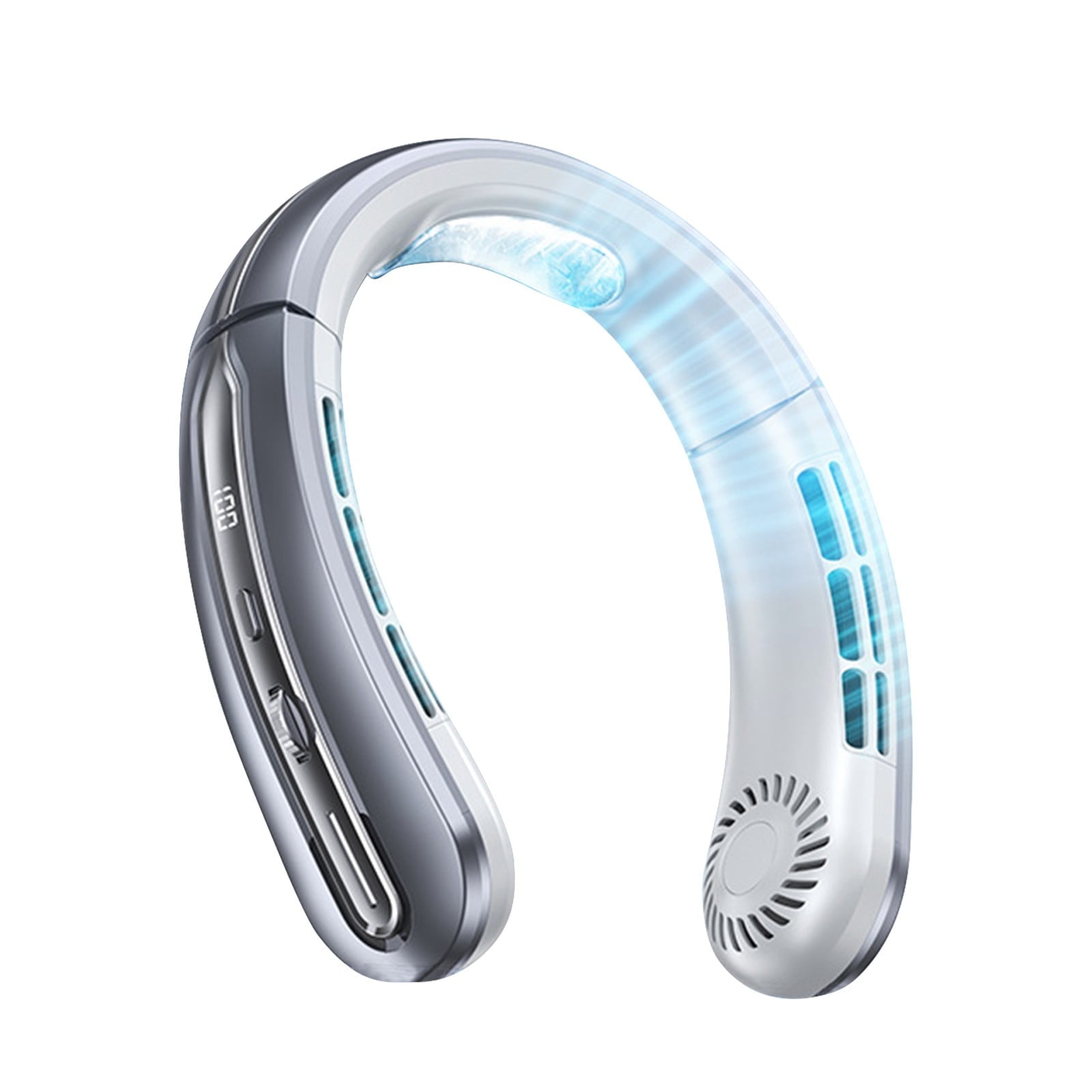 Hgallory 2024 New Summer Supplie Portable Neck Fan Rechargeable ...