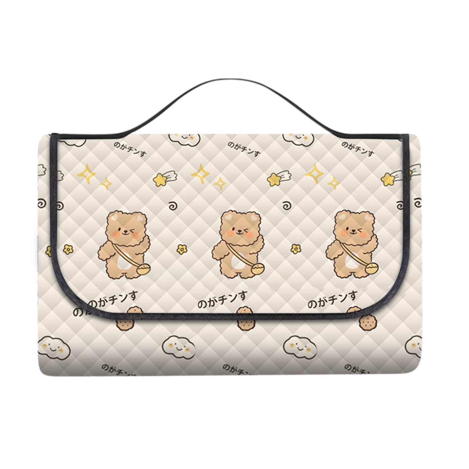 PureCasa Aesthetic Picnic Blanket Plastic Outdoor Mats, Foldable Picnic ...