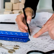 Chartpak Adjustable Triangular Scale Aluminum Engineers Ruler, 12 ...