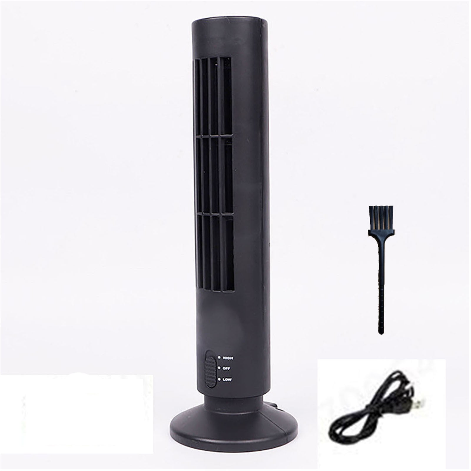 Hgallory Bladeless Table Tower Fan for Bedroom Living Room, Quiet ...