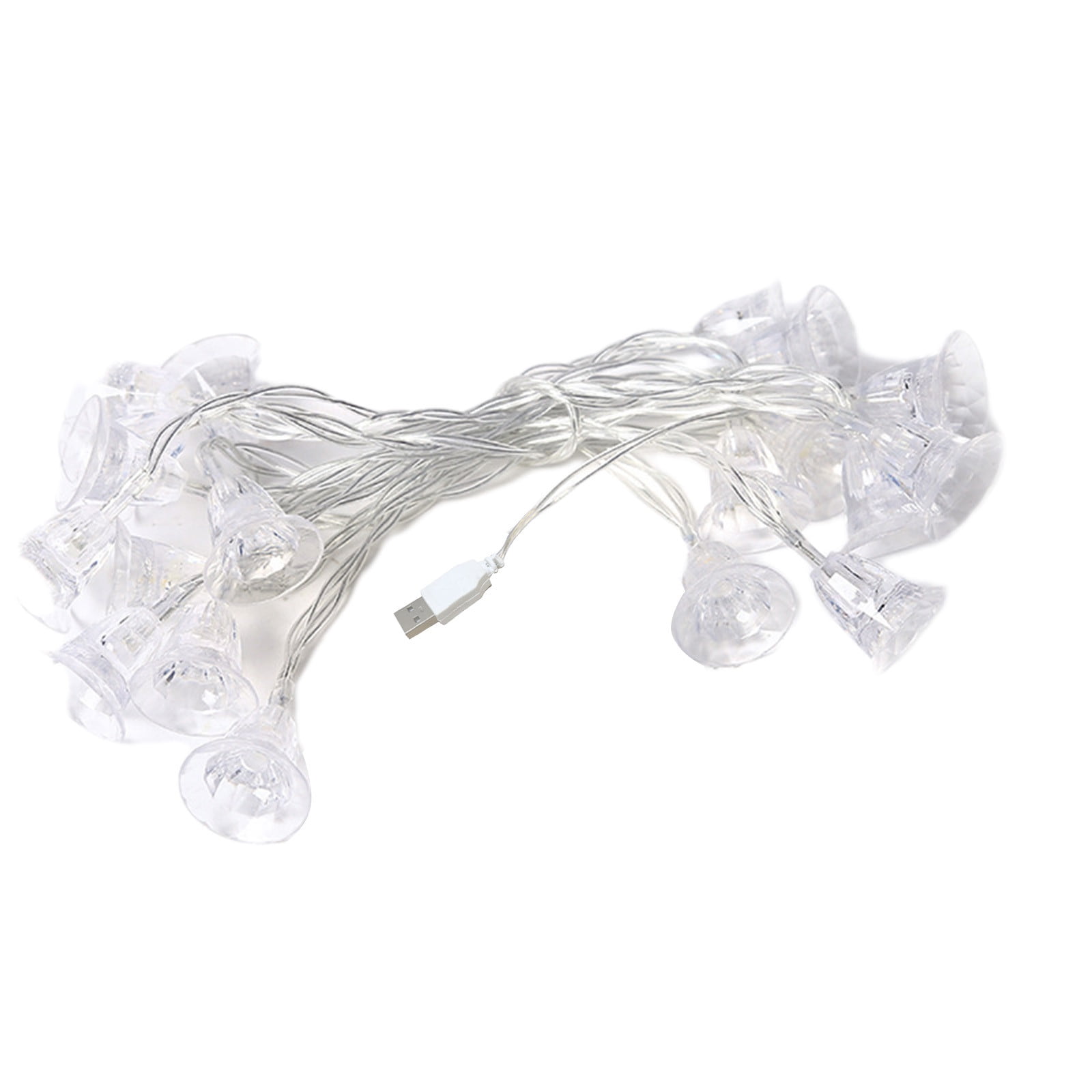 PureCasa Christmas Bell Lamp Strip, String Lights for Birthday Festival ...