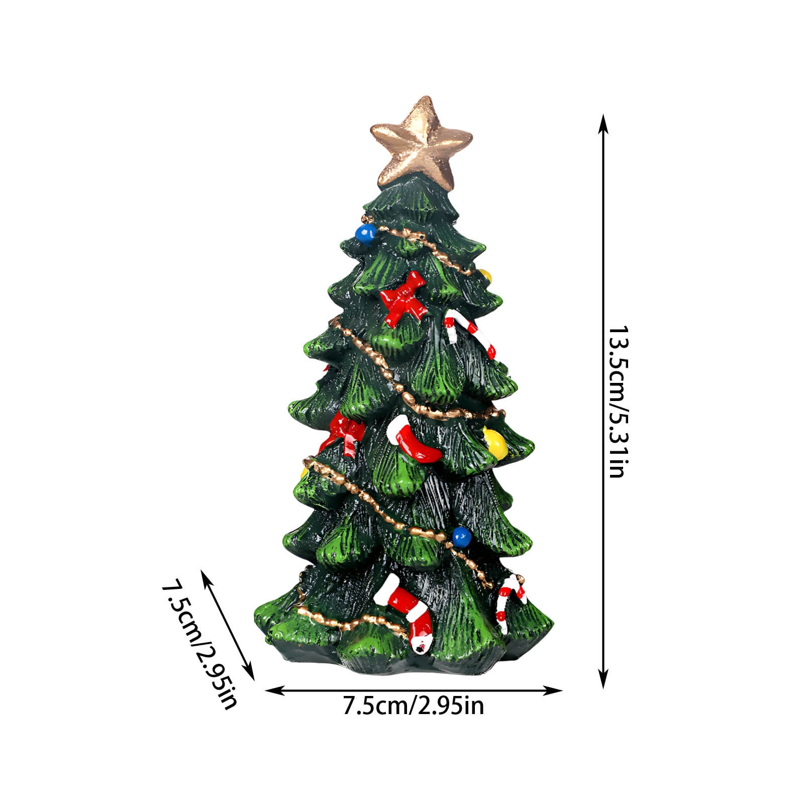 PureCasa Christmas Tree Aquarium Ornament Christmas Fish Tank ...