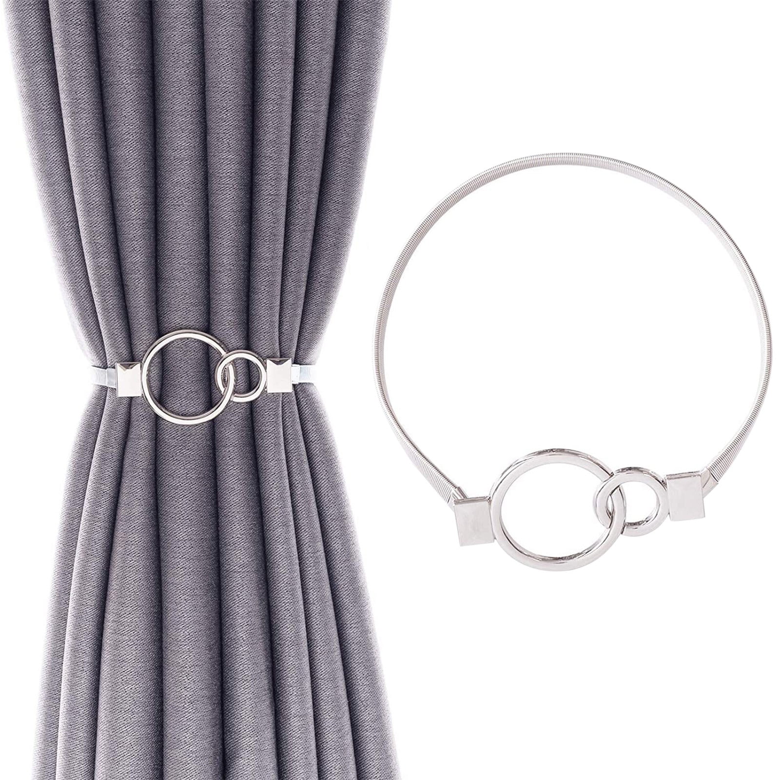 Hgallory Creative Metal Curtain Tiebacks, Modern Style Home & Office ...