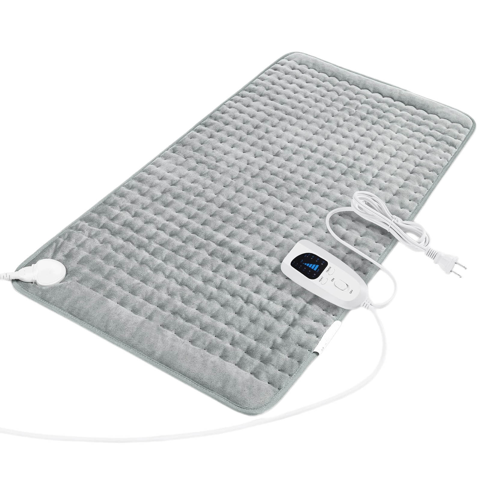 Hgallory Electric Blanket Set for Back Pain Relief, Heating Pads Indoor ...
