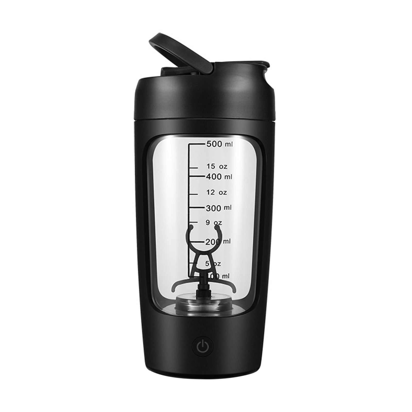 PureCasa Electric Stirring Blender Bottle for Drinks, 650ml Wireless ...