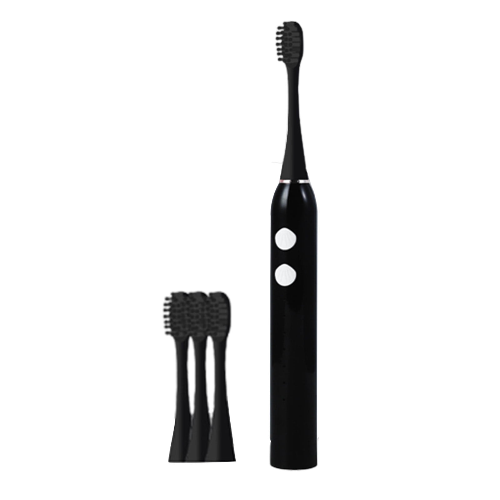 PureCasa Electric Toothbrush with 4 Brush Heads for Adults Kids ...
