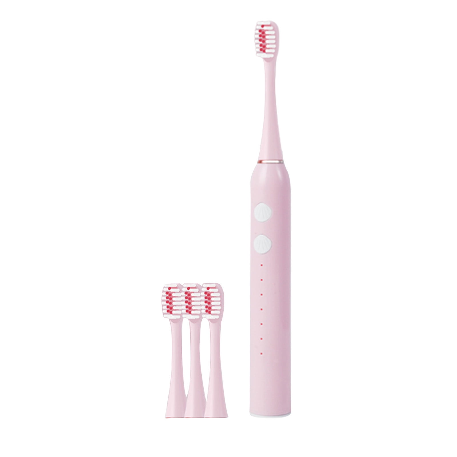 PureCasa Electric Toothbrush with 4 Brush Heads for Adults Kids ...