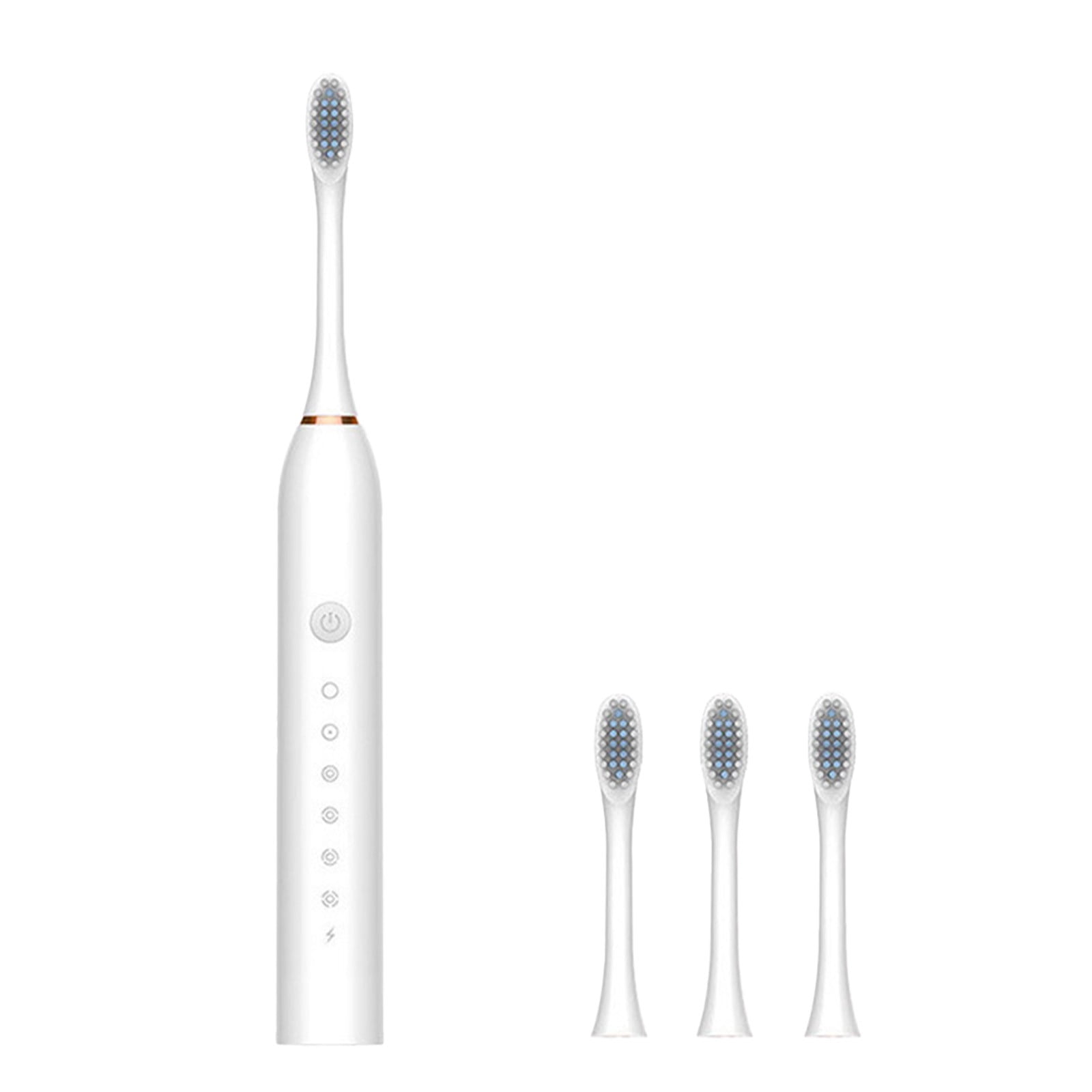 Hgallory Electric Toothbrush with 4 Brush Heads for Adults Kids, USB ...