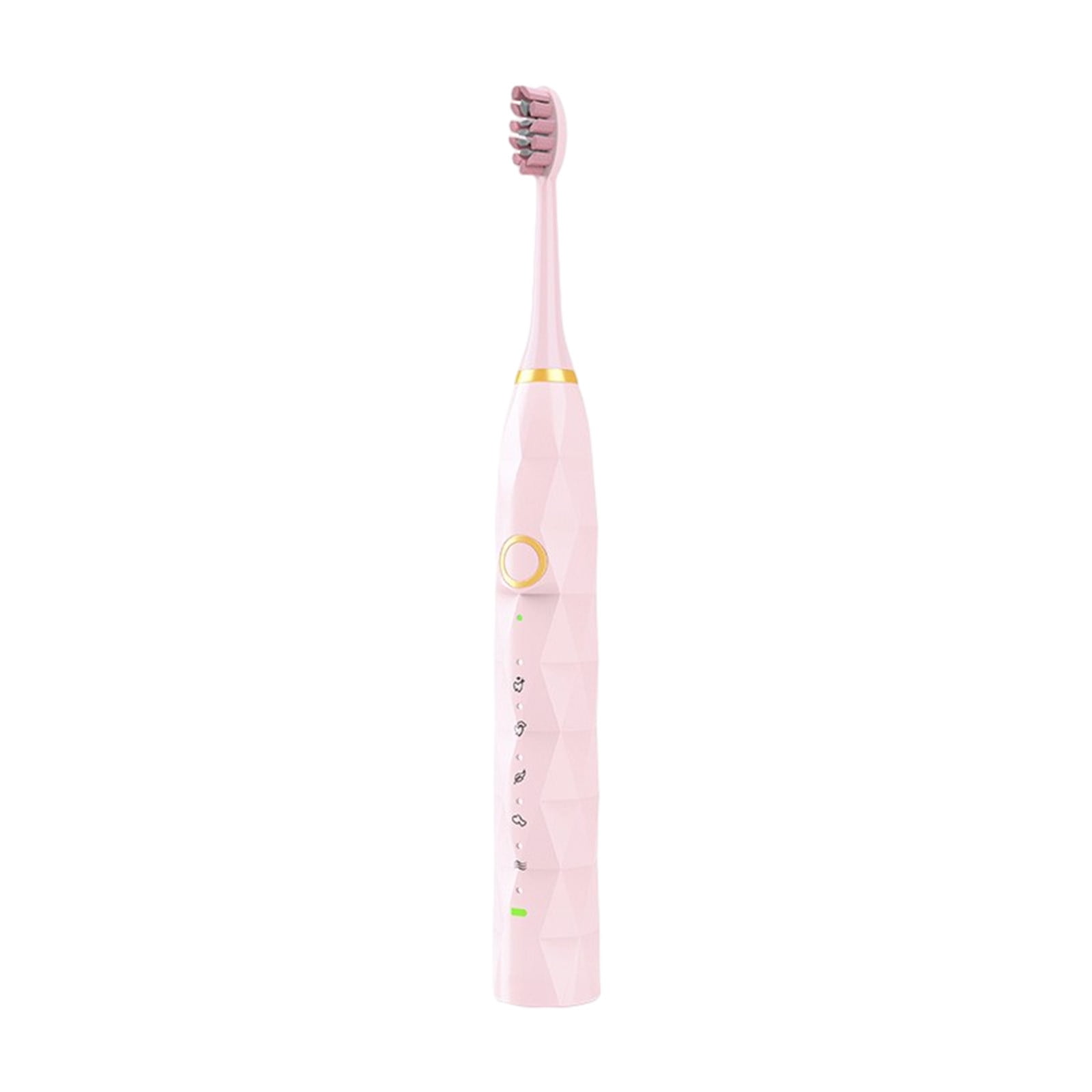 PureCasa Electric Toothbrush with 5 Brush Heads for Adults Kids, Plug ...