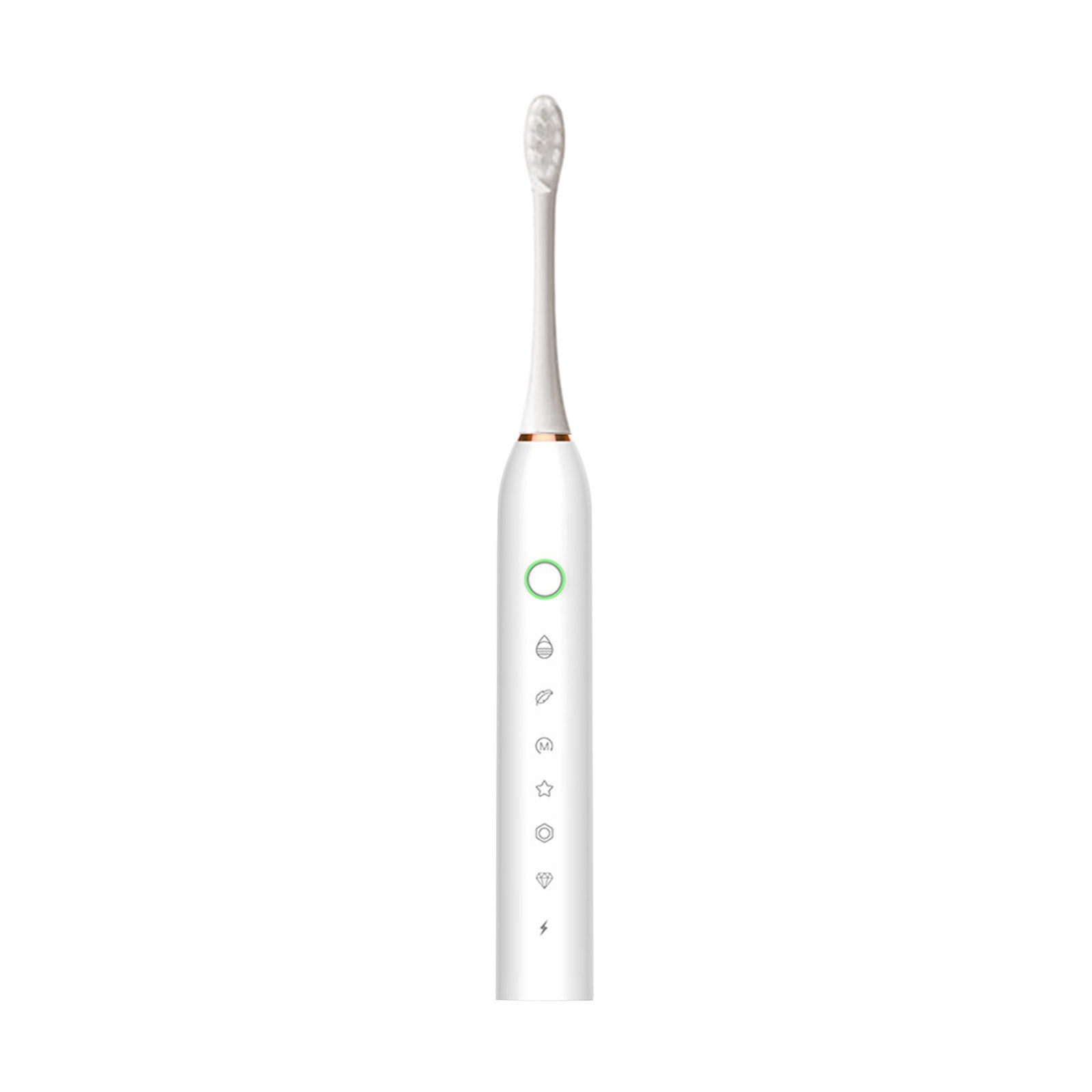 PureCasa Electric Toothbrush with 6 Modes, 6 Brush Heads & Bracket for ...