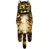 PureCasa Funny Cat Hand Towels for Bathroom Kitchen, 6"x25" Hanging ...