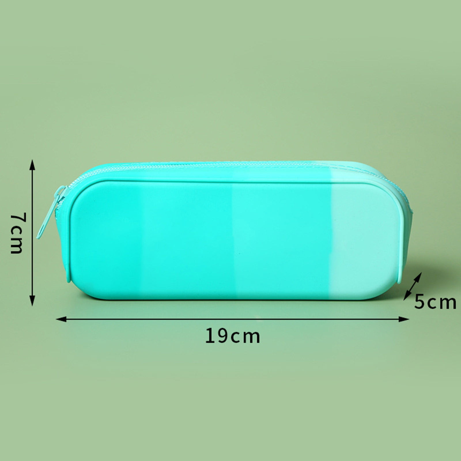 PureCasa Gradient Silicone Pencil Case, Lightweight Portable Pencil ...