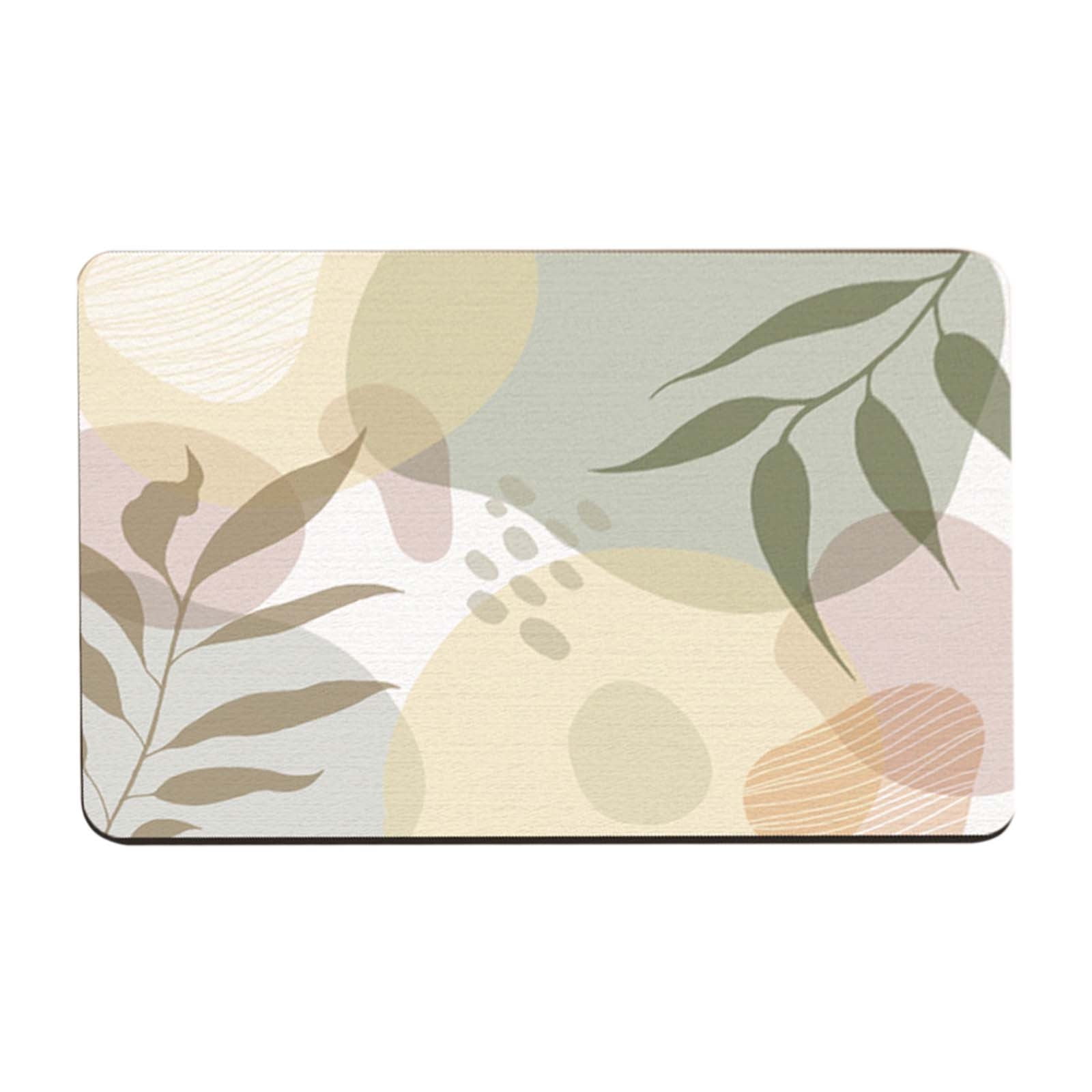 Hgallory Household Floor Mats for Bedroom Living Room, Polyester Non ...