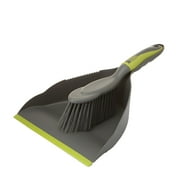 MOQIN Small Broom and Dustpan Set, Portable Hand Whisk Broom Brush ...