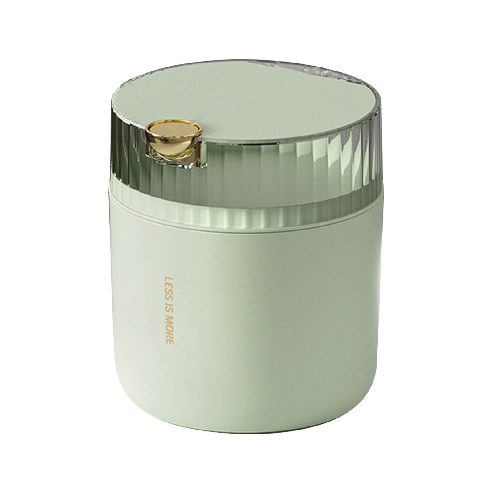 Hgallory Mini Desk Trash Can with Lid for Office Coffee Table, Portable ...