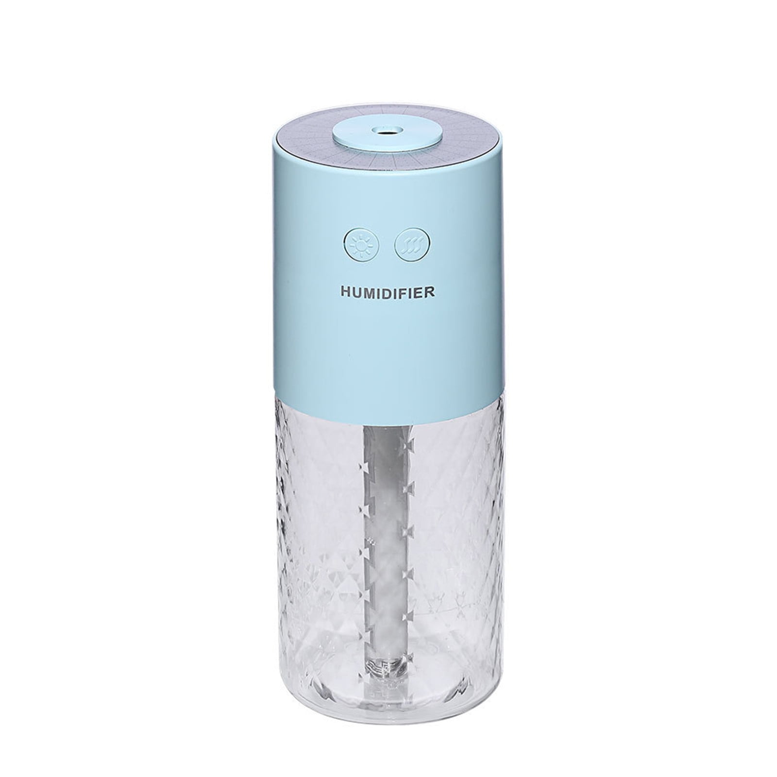 PureCasa Mini USB Plug-in Portable Humidifier with Colorful Night Light, 30dB Quiet 300ml 40ml/h ...