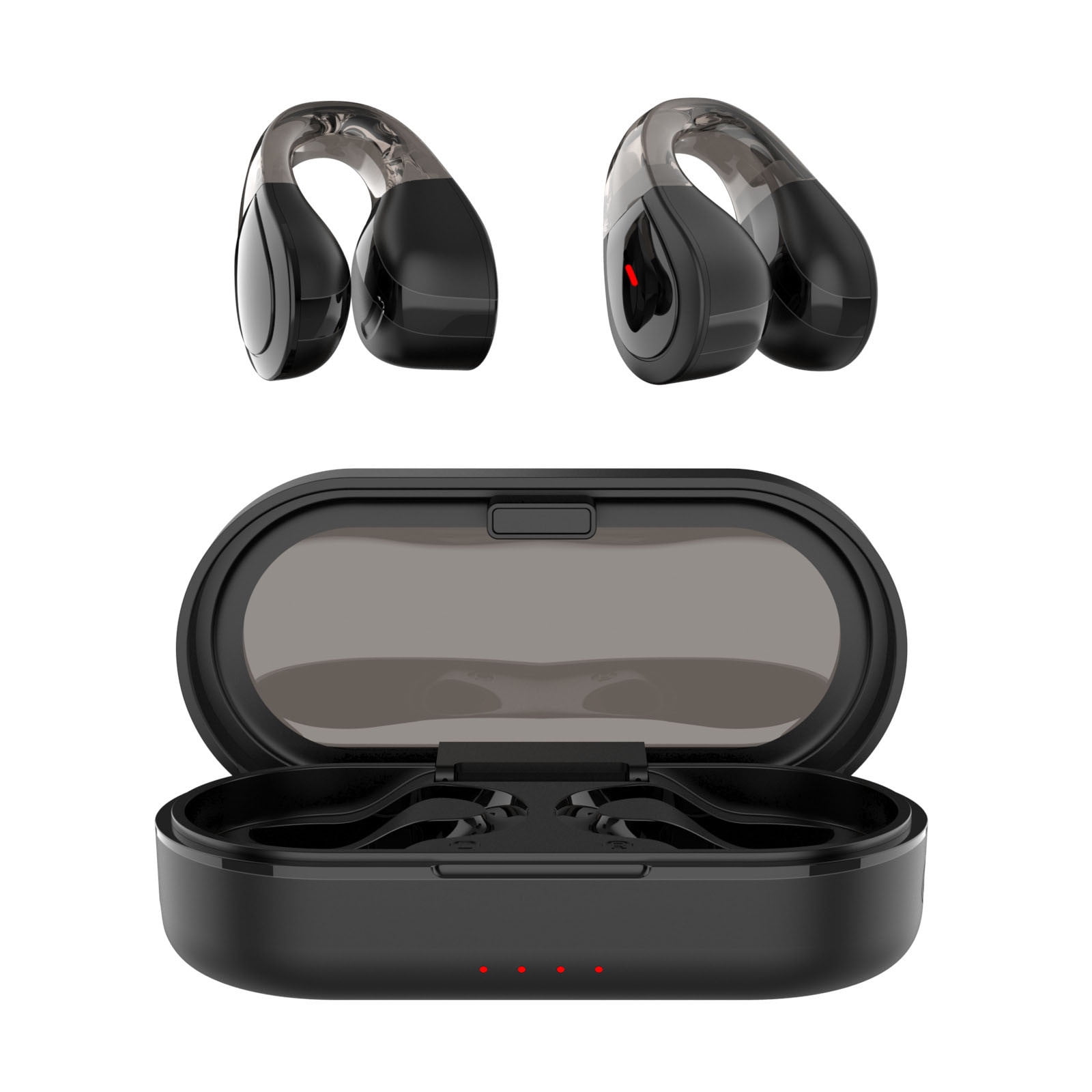 PureCasa Open Ear Clip Earbuds Wireless Bluetooth 5.3 Sport Earphone ...