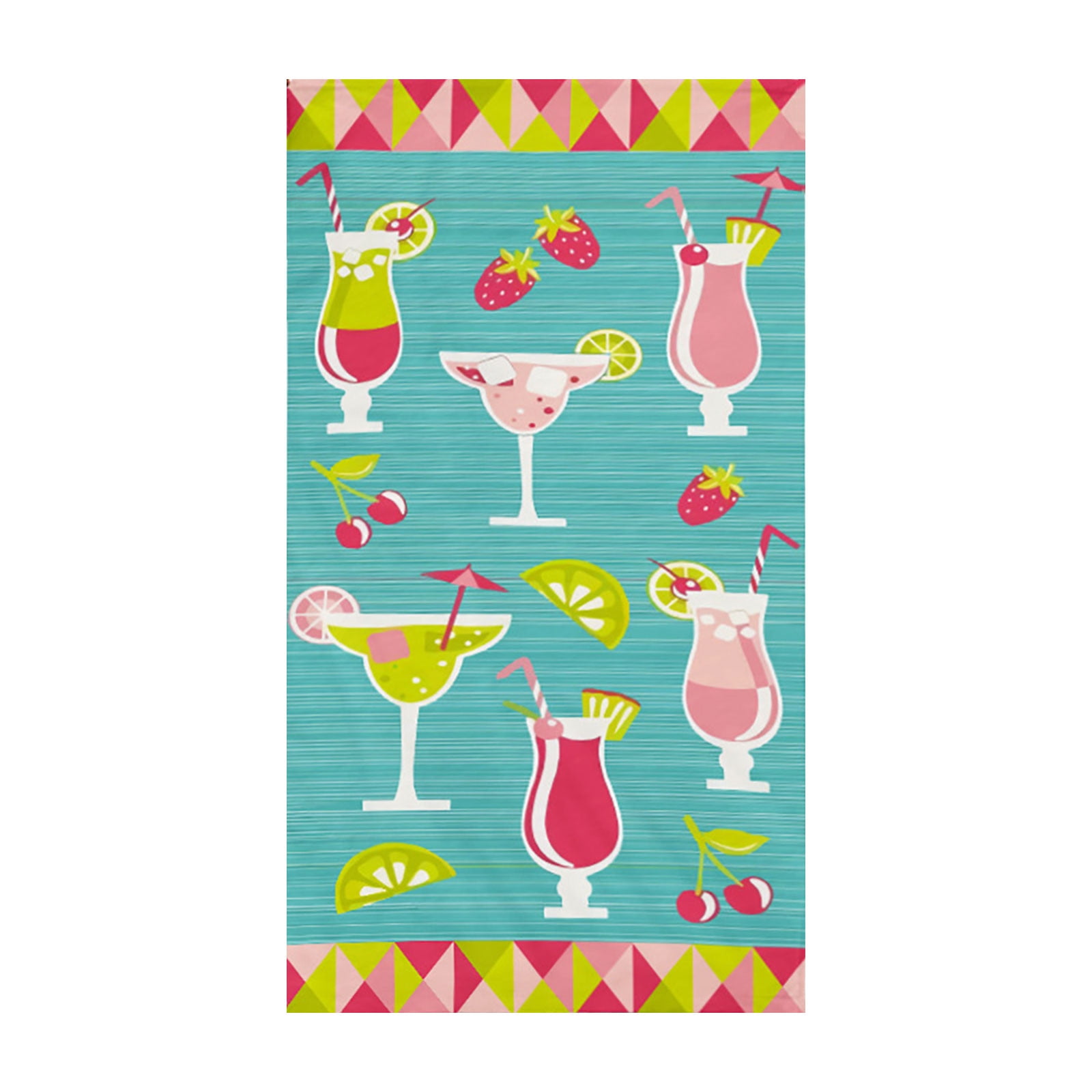 Hgallory Polyester Colorful Printed Beach Towel, 2024 New Summer ...
