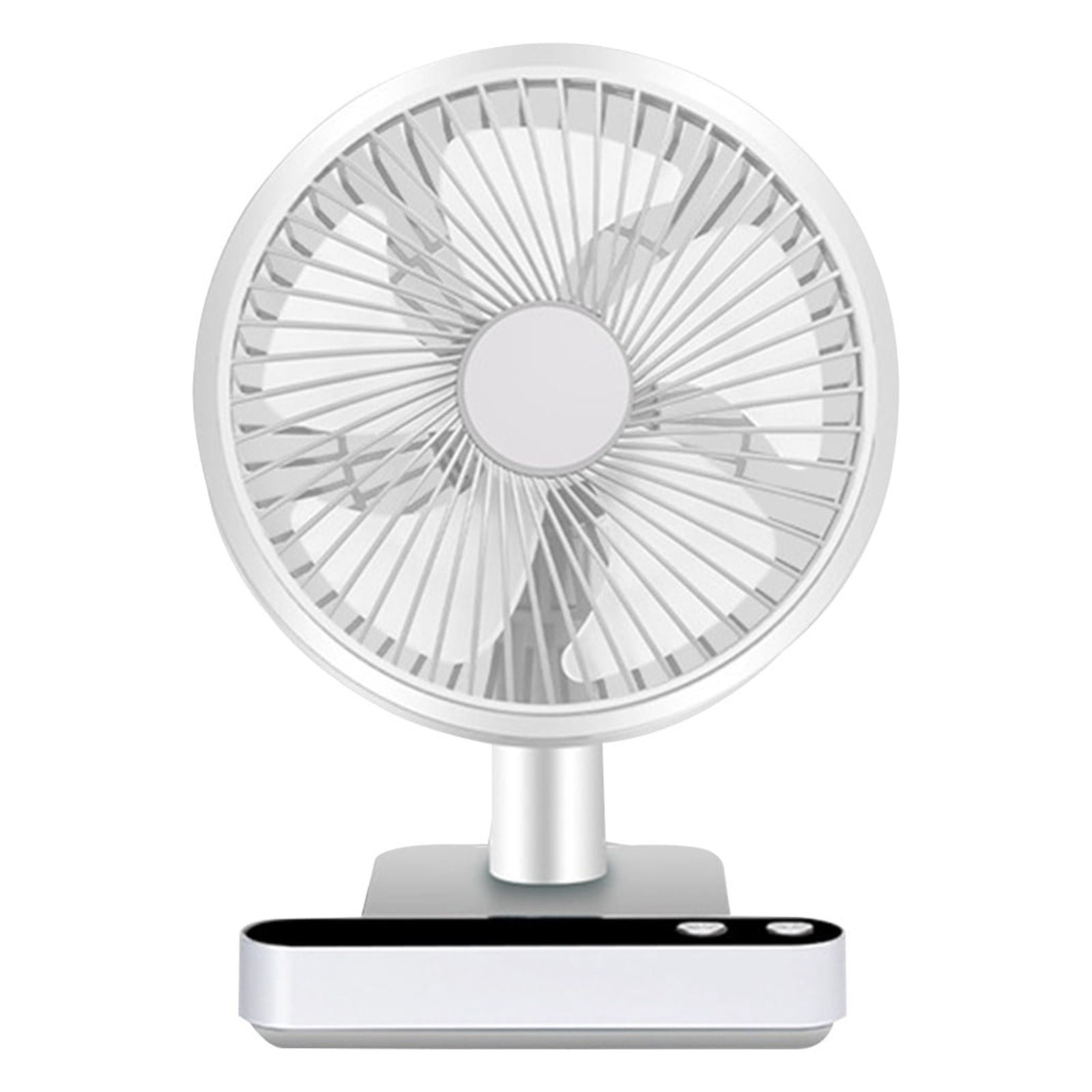Hgallory Portable Desk Fan Rechargeable & Head-Shaking, Lightweight ...