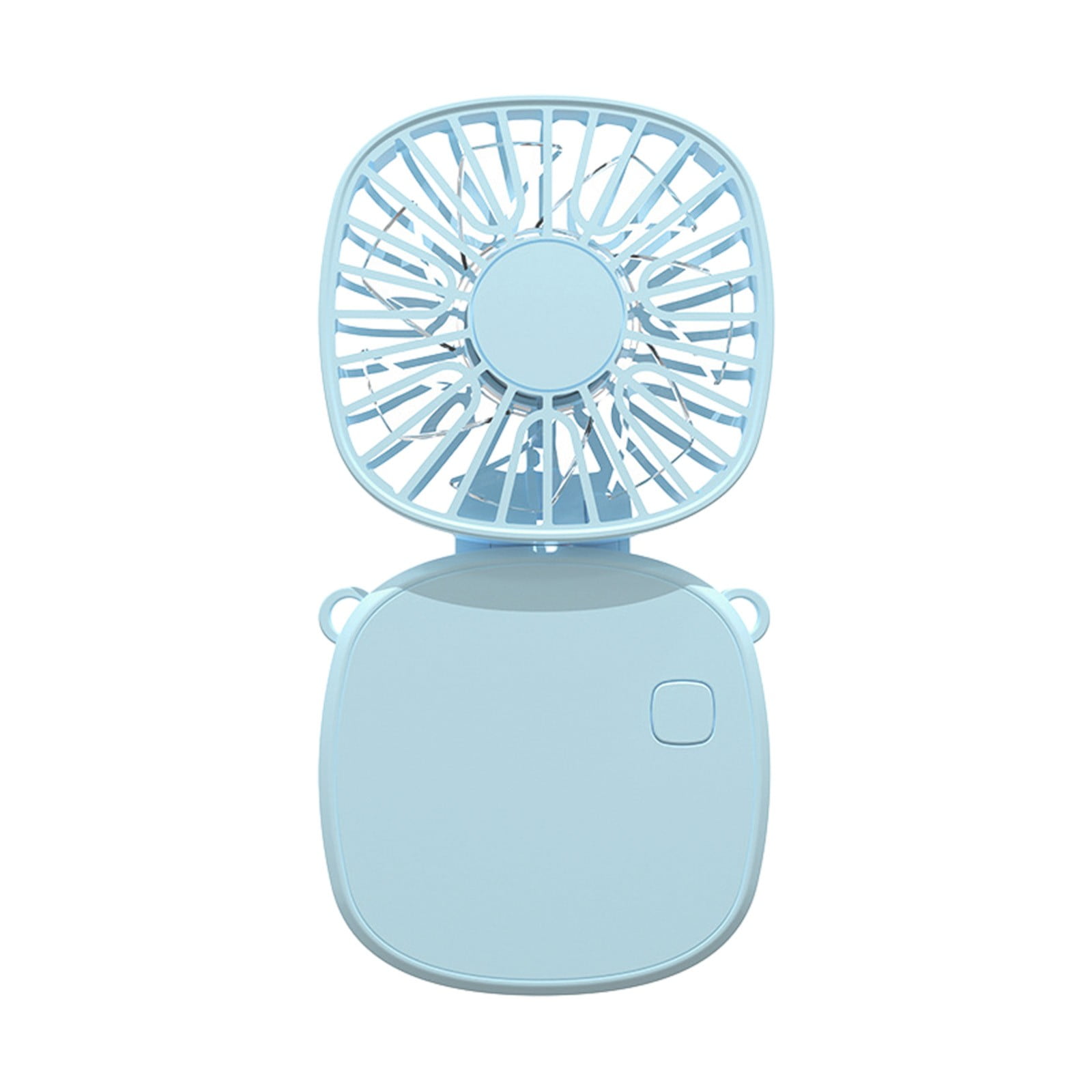 PureCasa Portable Foldable Desk Fan Rechargeable, 3-Speed Lightweight ...