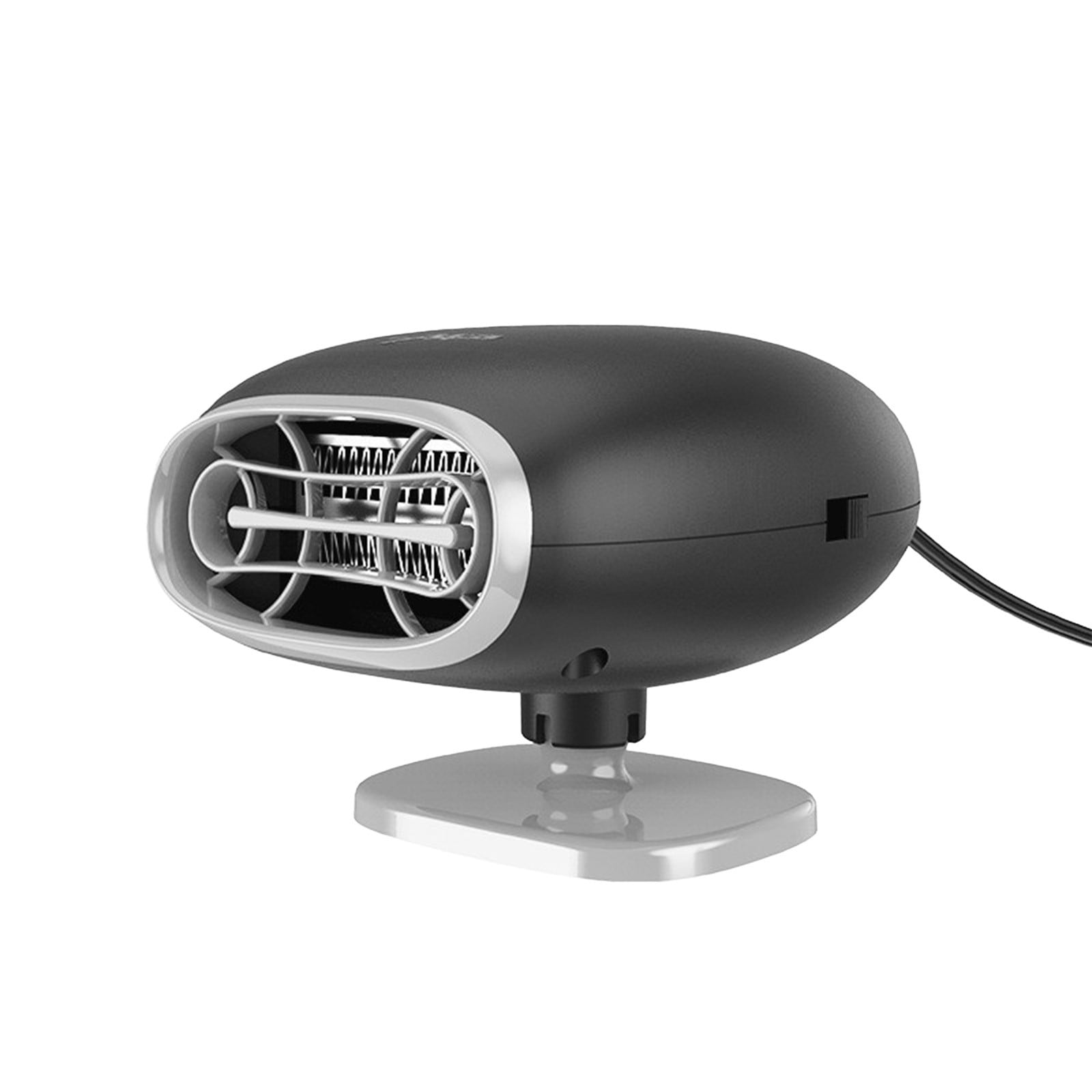 PureCasa Portable Space Heater for Car, Quick Cool&Warm Electric Fan ...