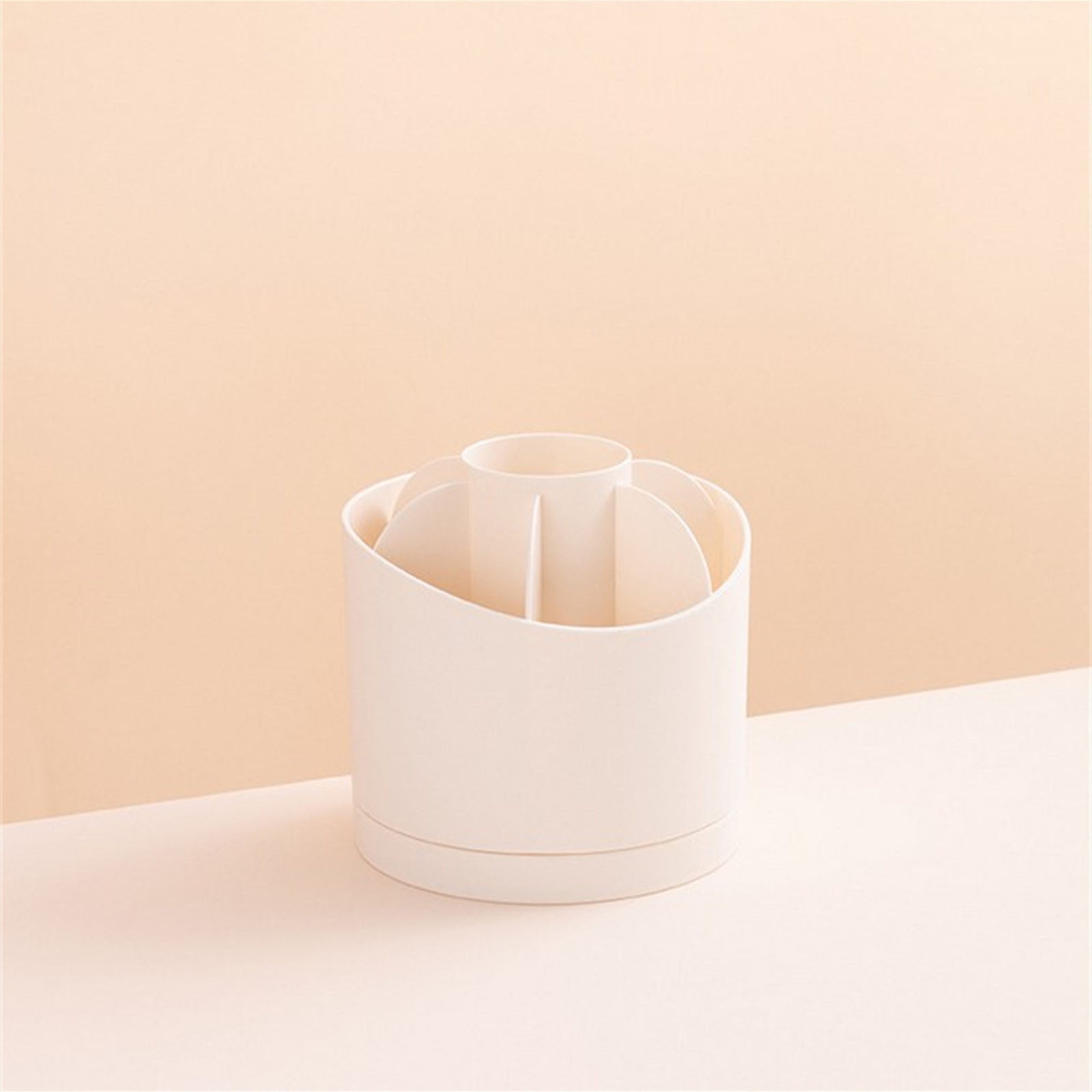 PureCasa Ratating Desktop Organizer with Pencil Holders, Office ...