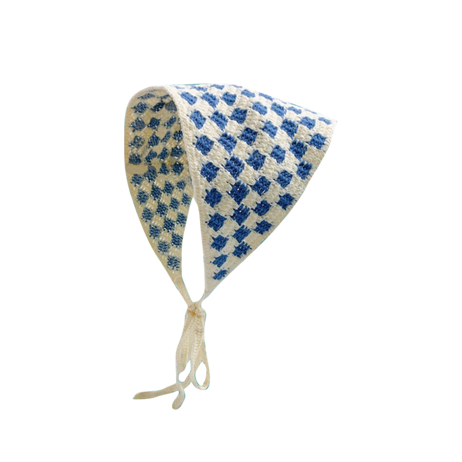 Hgallory Stylish Handmade Crocheted Hollow Bandana, Sweet & Lovely ...