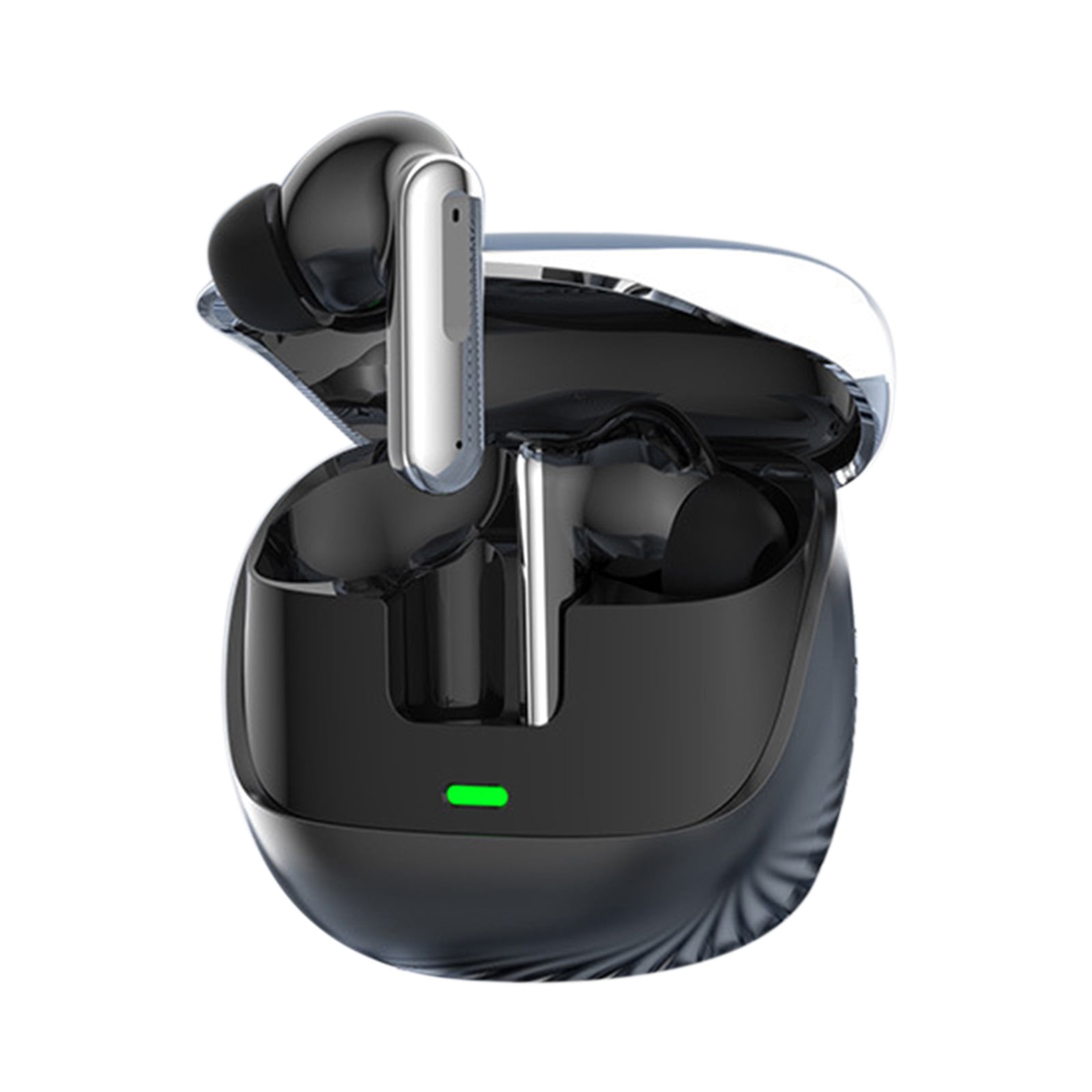 PureCasa Wireless Bluetooth Headphones with Charging Case Fingerprint ...