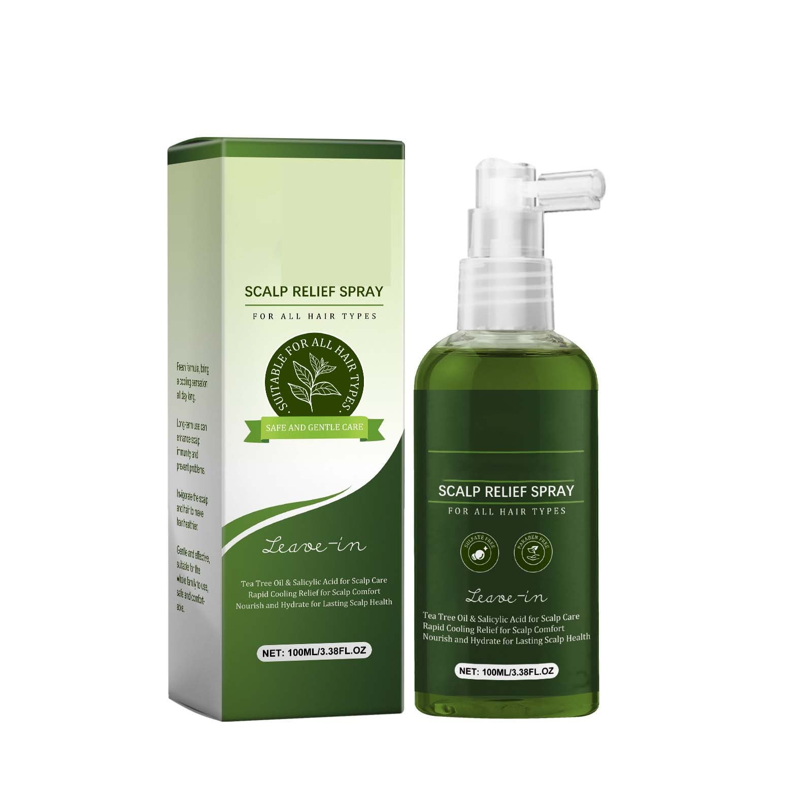 Hgesaa 100ml Scalp Spray Spray For Scalp Leave In Scalp For Dry Flaky ...