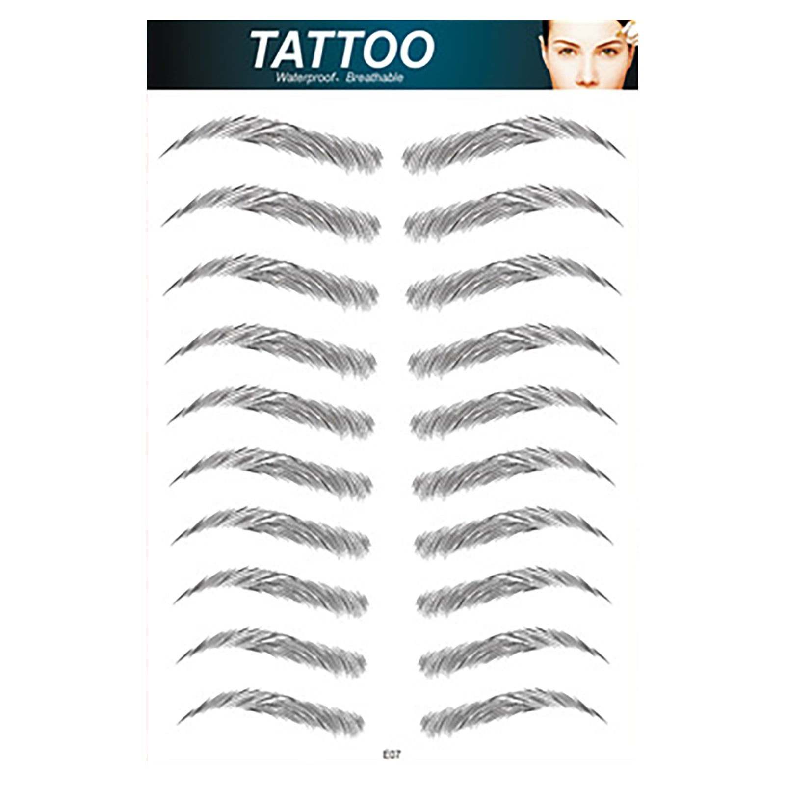 Hgesaa 3D Hair-Like Authentic Eyebrows Grooming Shaping Brow Shaper ...