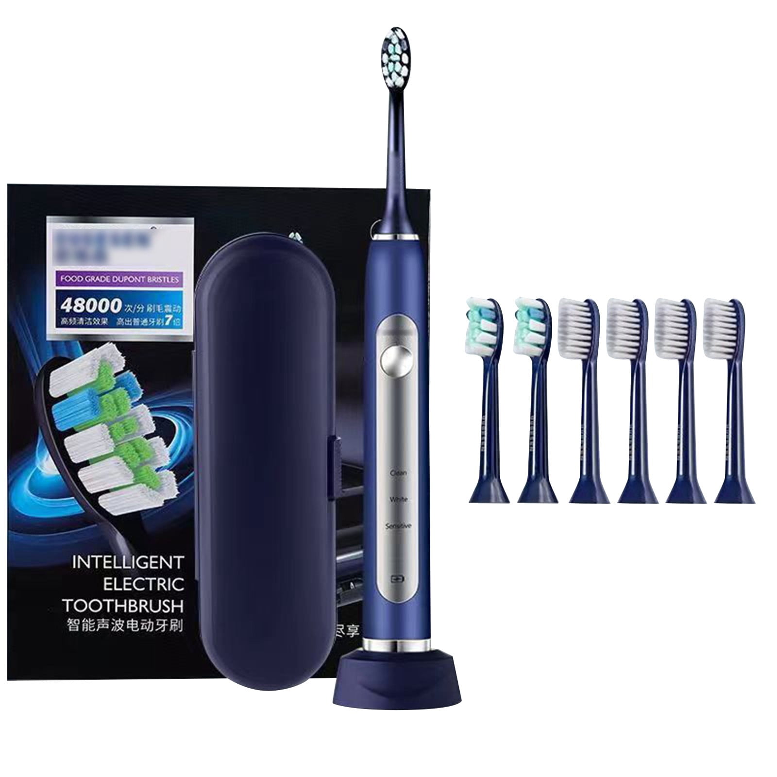 Hgesaa 9600 Electric Toothbrush Toothbrush With 3 Cleaning Procedures ...