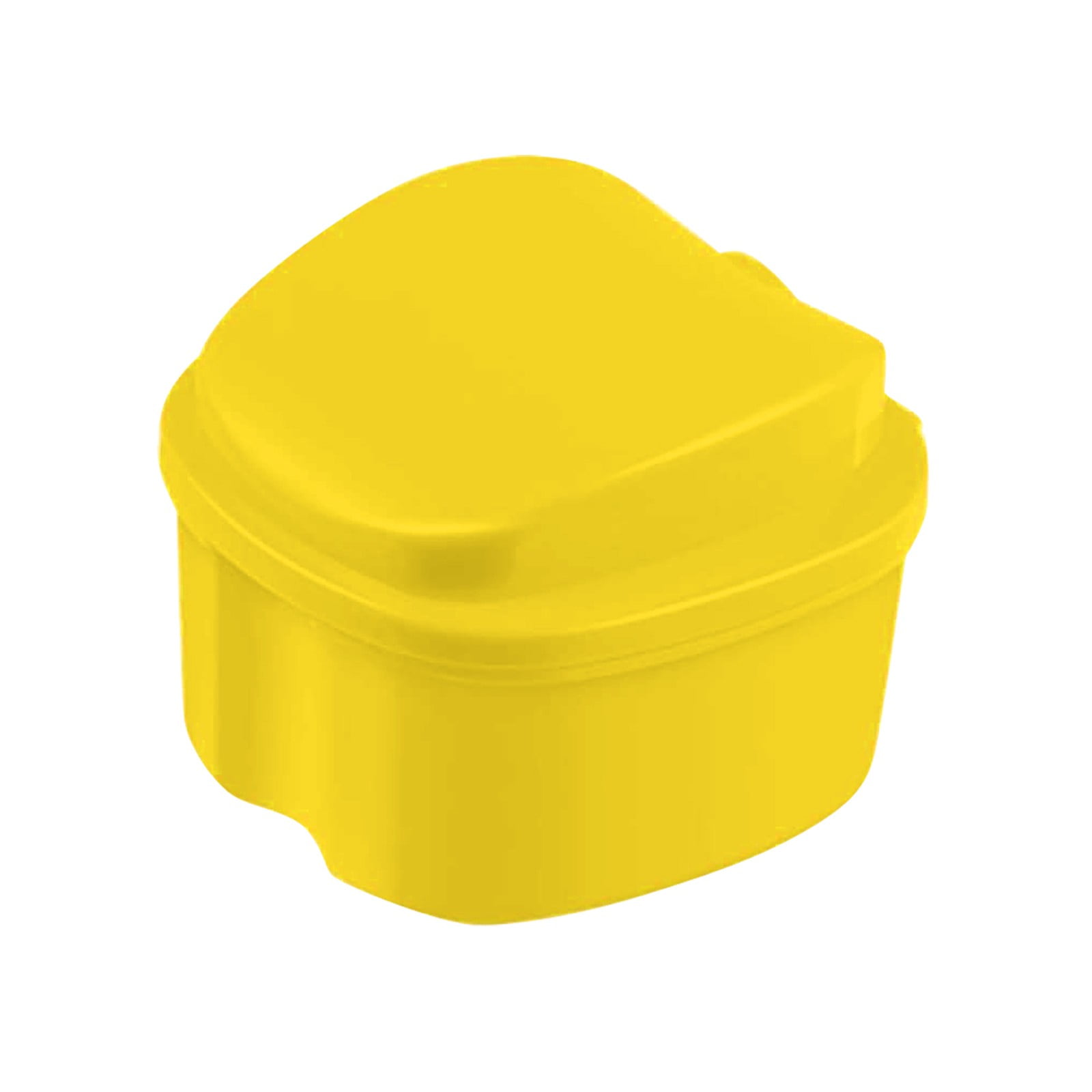 Hgesaa Denture Case Denture Cup With Strainer False Teeth Storage Box ...