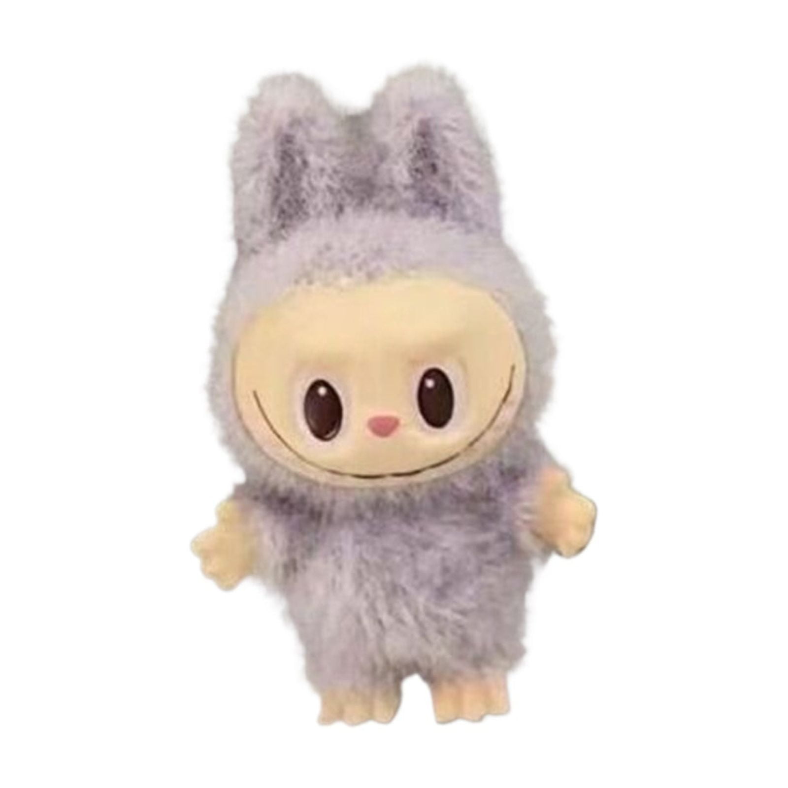 Hgesaa Mini Plush Labubu Doll Vinyl Baby Pendant First Generation ...