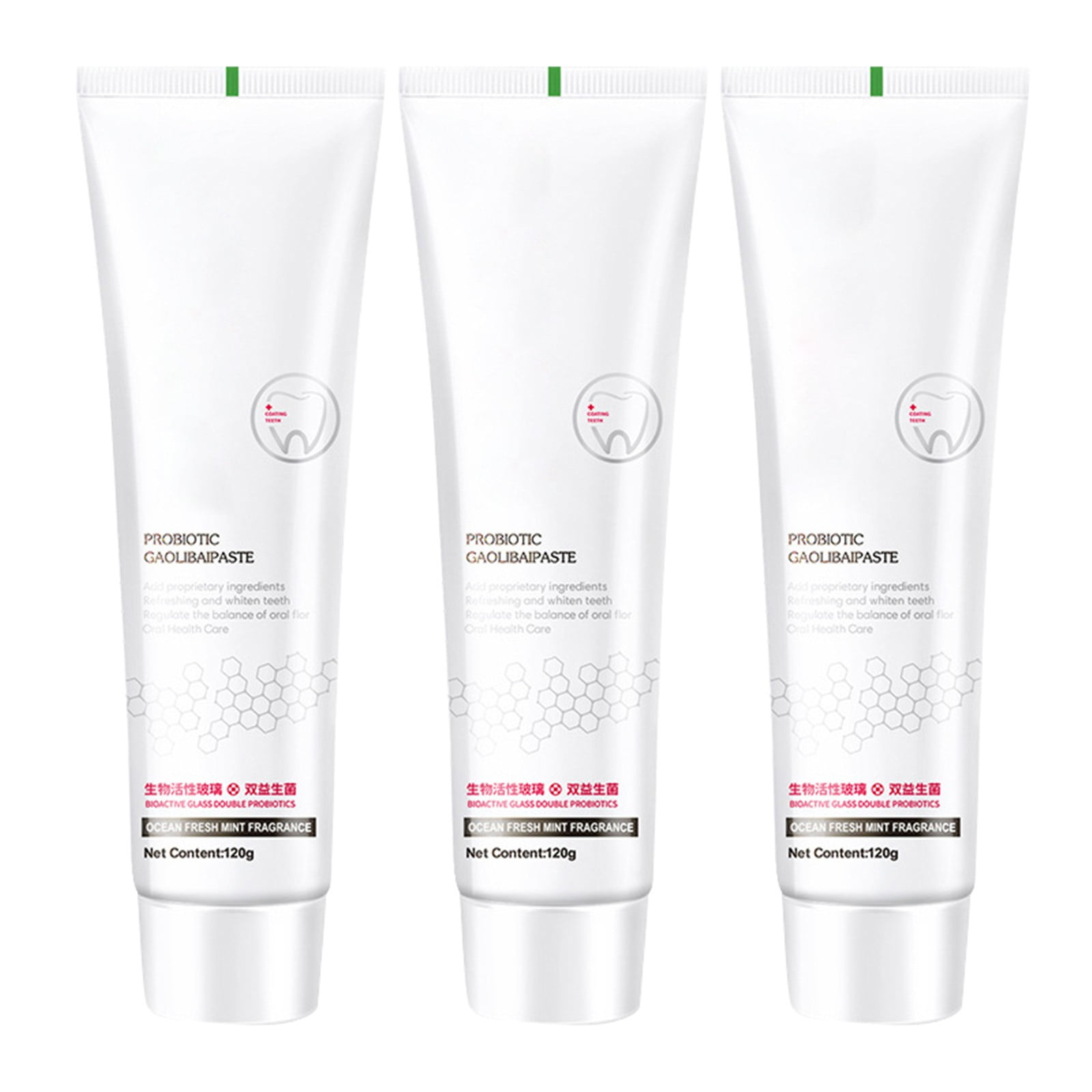 Hgesaa Probiotic Toothpaste Fresh Flavor 120g Natural Ingredients For ...