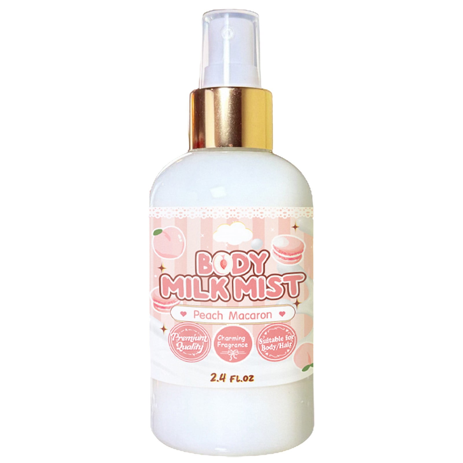 Hgesaa Puff Body Milk Mist Body/Hair Milk Mist Sweet Milk Body Milk ...