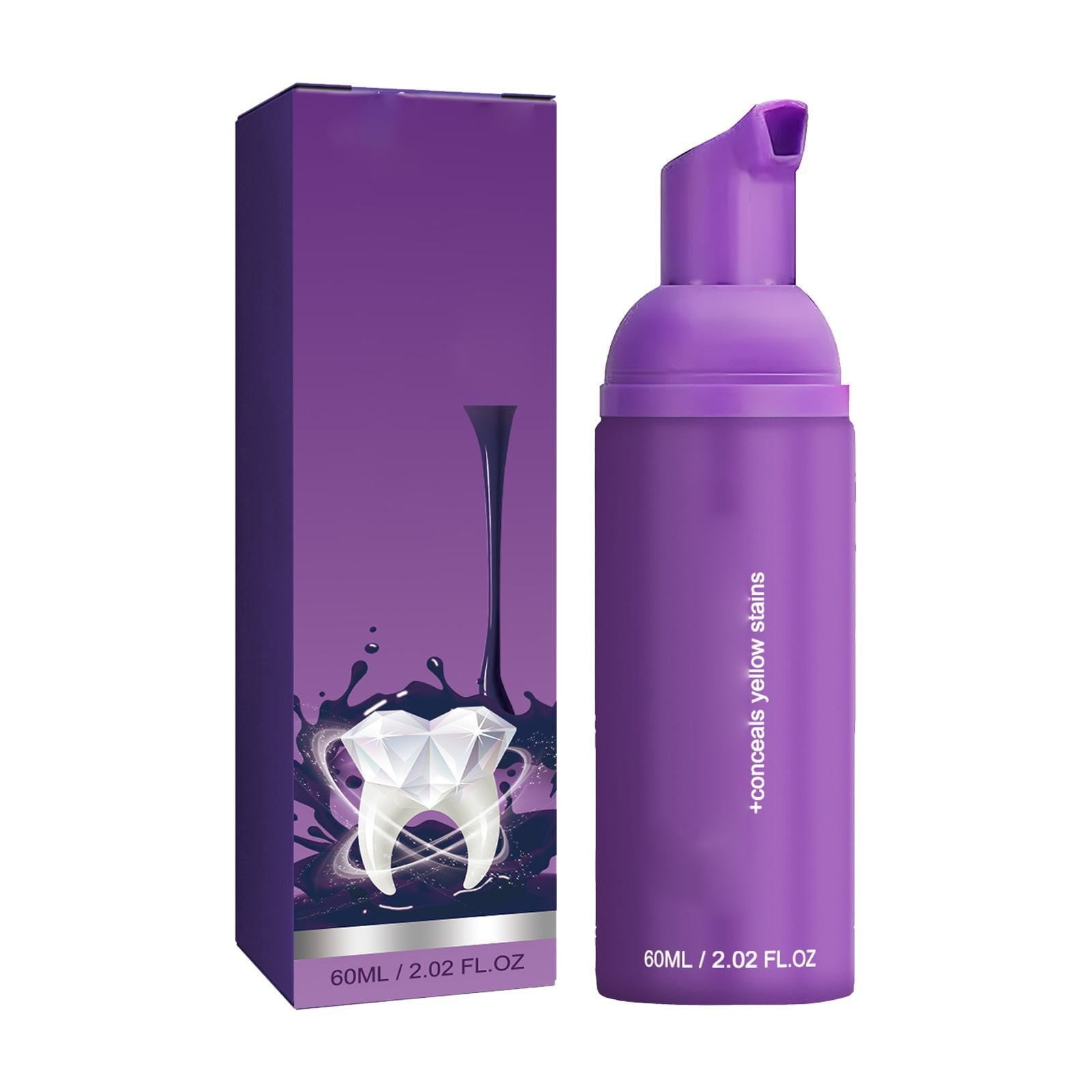 Hgesaa Purple Toothpaste For Teeth Instant Colour Corrector Purple ...