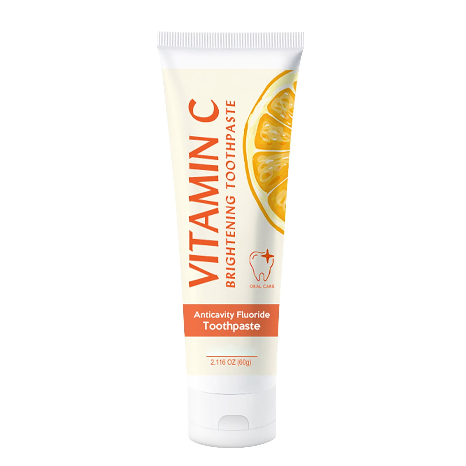 Hgesaa Vitamin C Brightening Toothpaste Stains Whitens Toothpaste Deep ...