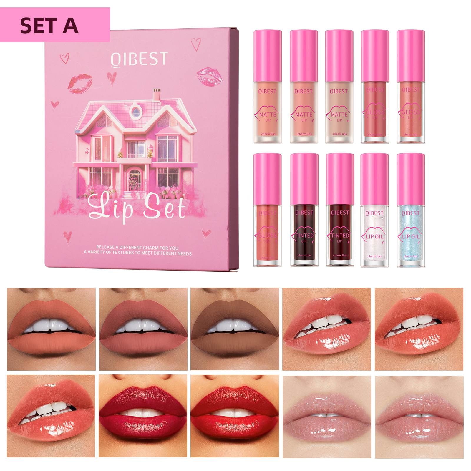 Hgferr Clearance,Lip Oil Mirror Moisturizing And Long-lasting Fade Lip ...