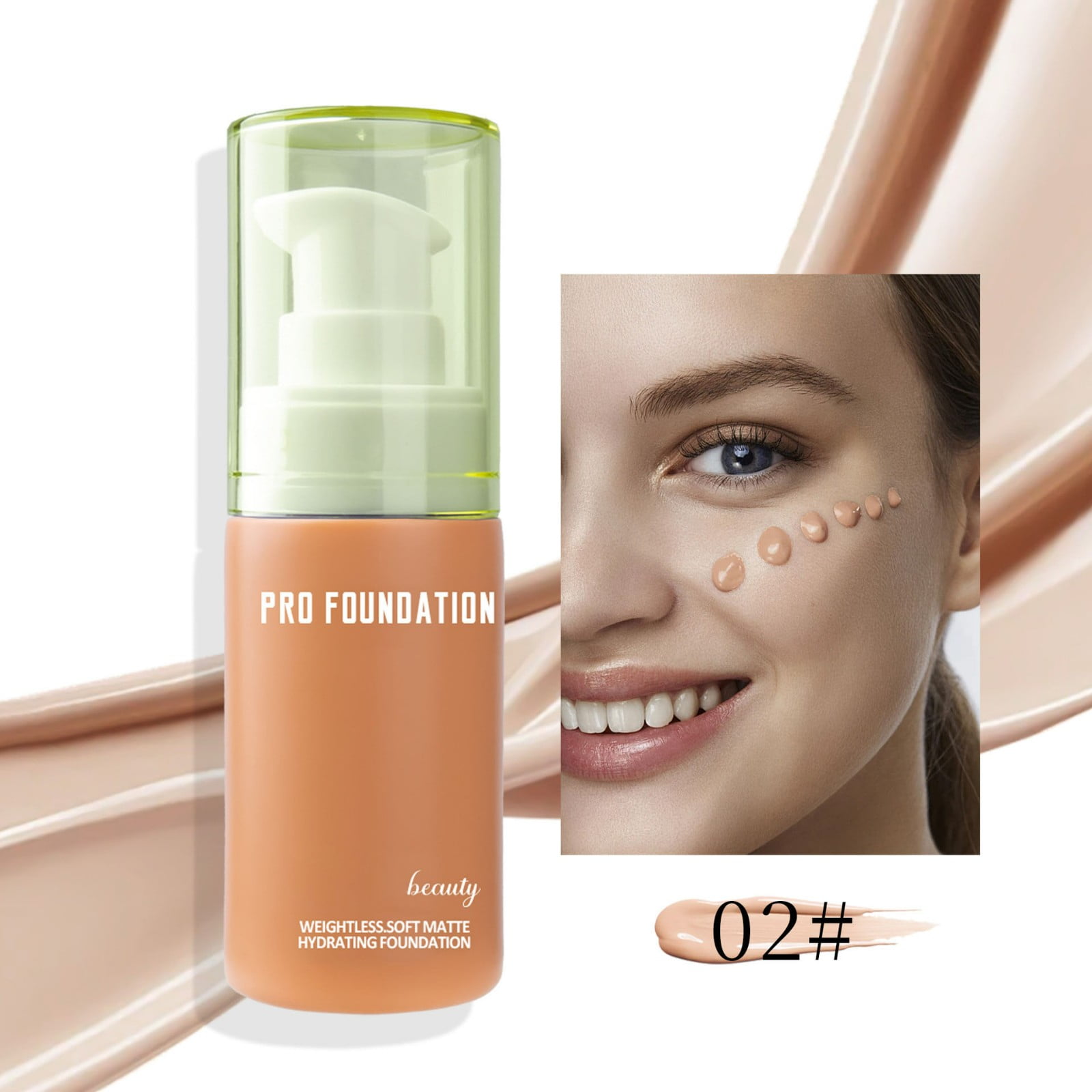 Hgferr Clearance,Make-up Foundations Liquid Matte Concealer Permanent ...