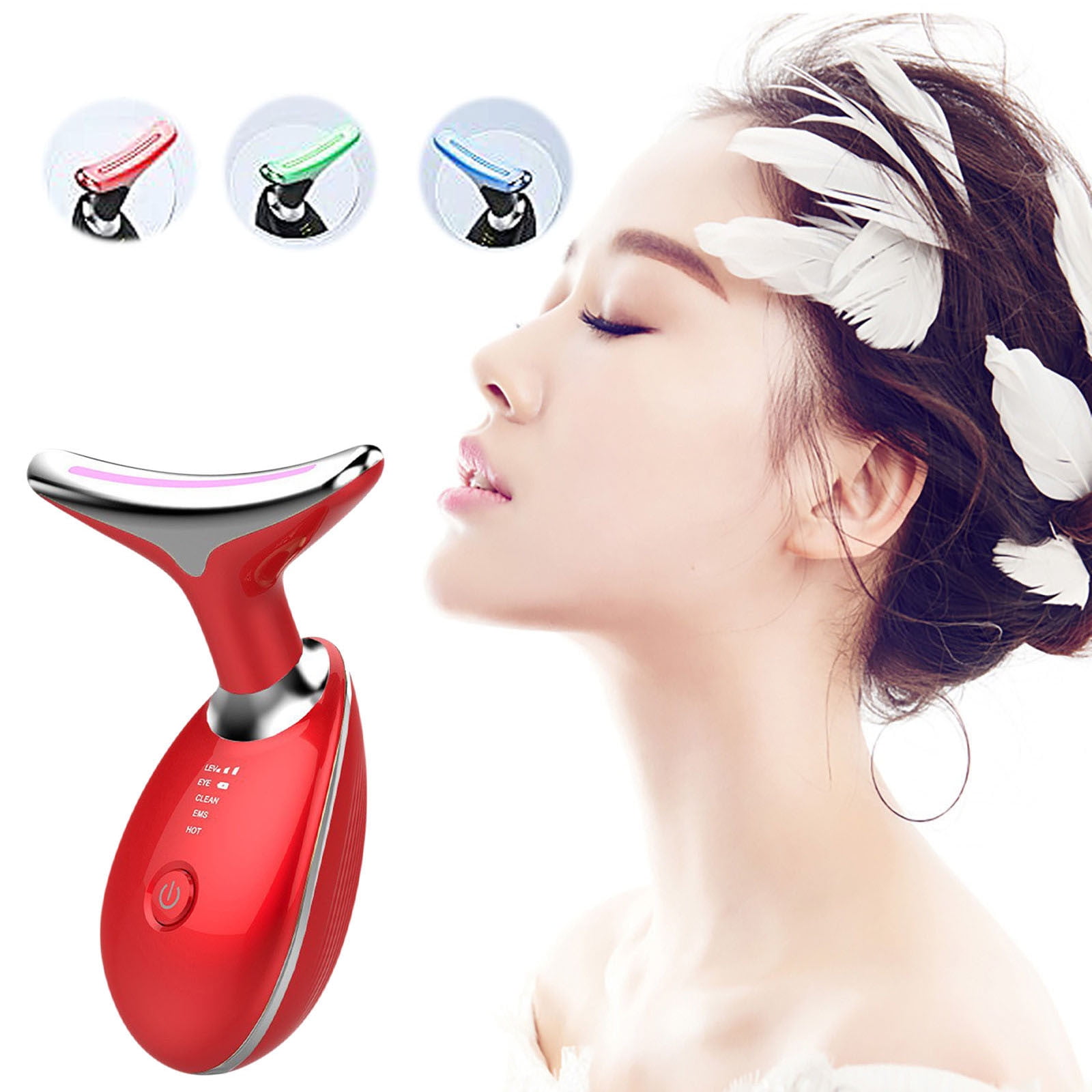 Hgferr Hot Double Chin Reducer Machine Face Neck AntiAging Facial Neck ...