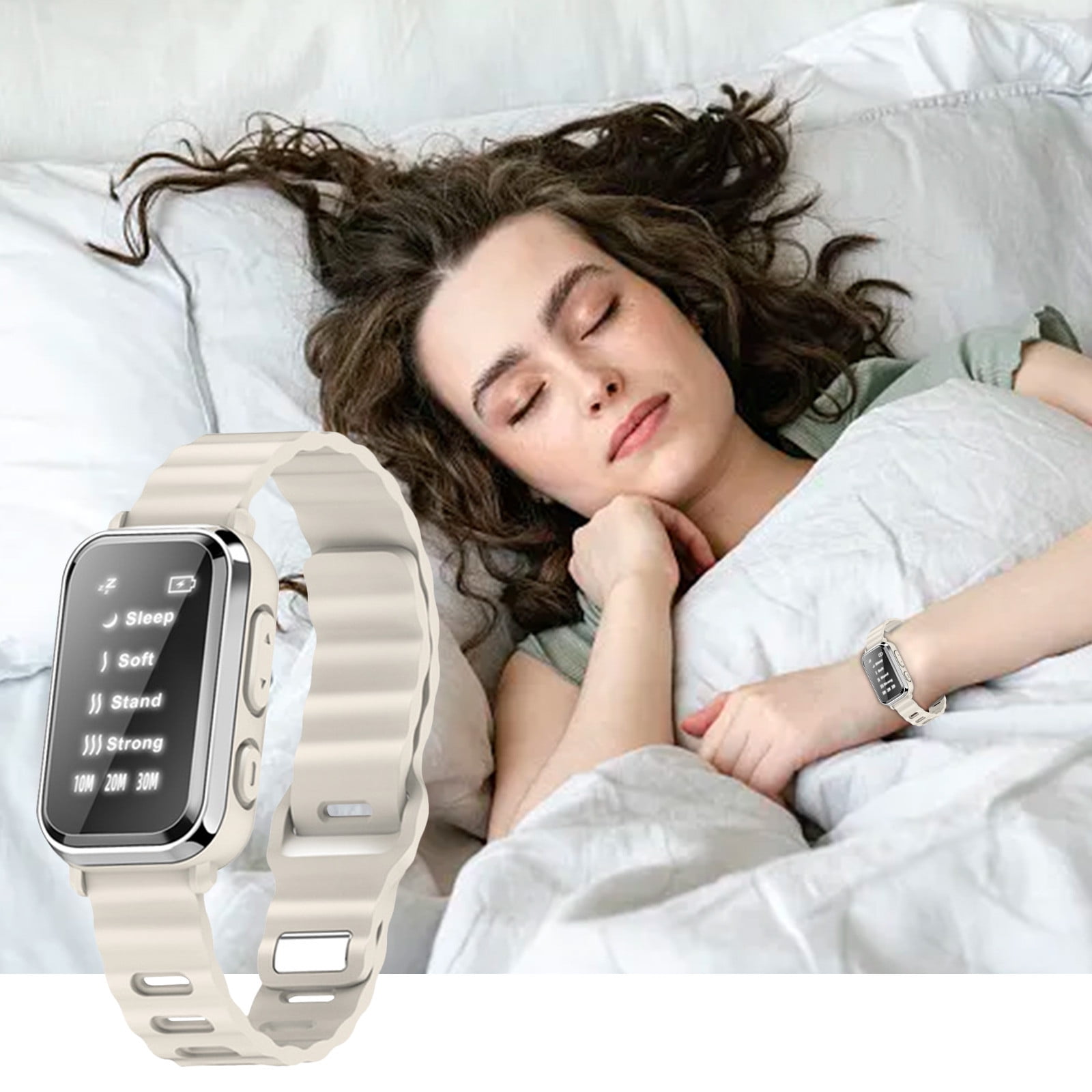Hgferr Hot Smart Wrist Watch Sleeping Device Improve Insomnia Hand-worn ...