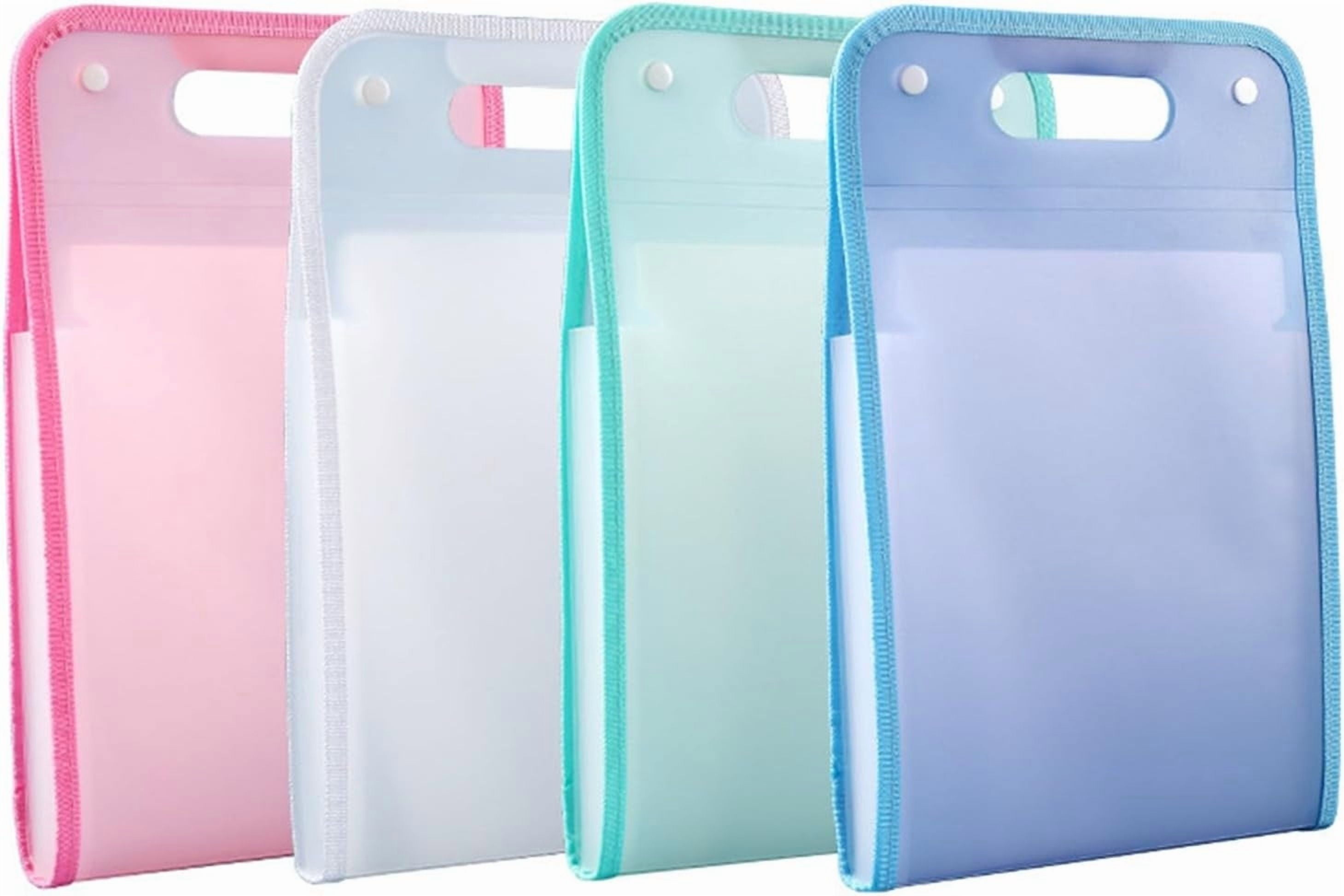 Eliaeconx A4 File Folders 13 Pockets With Labels Portable Document ...