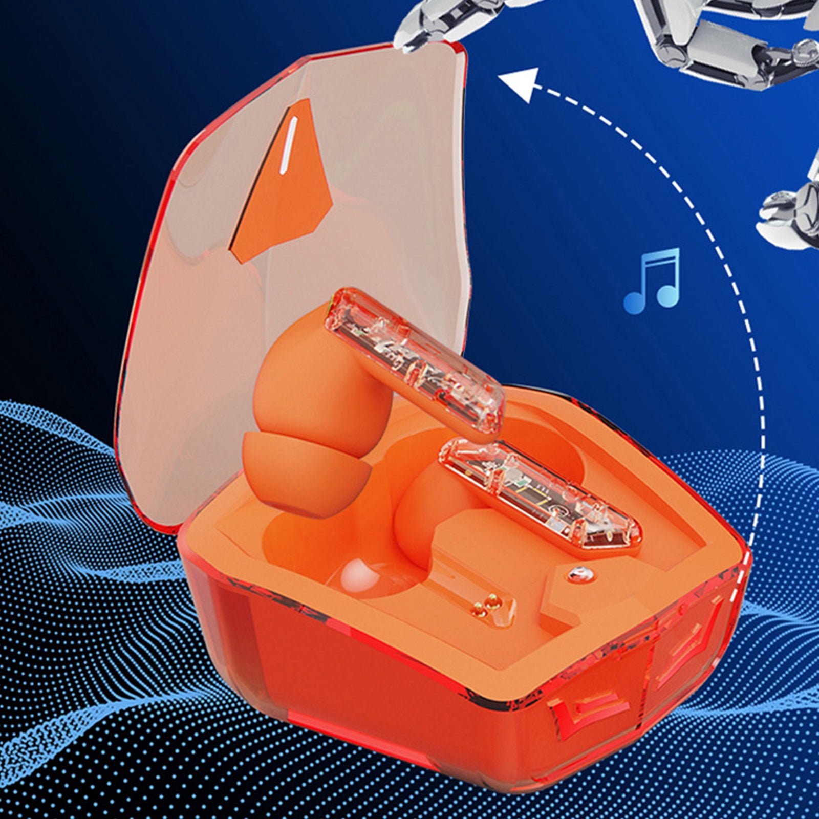 Hglyxoae Wireless Bluetooth Earphones, Gaming Esports, Noise Reduction ...