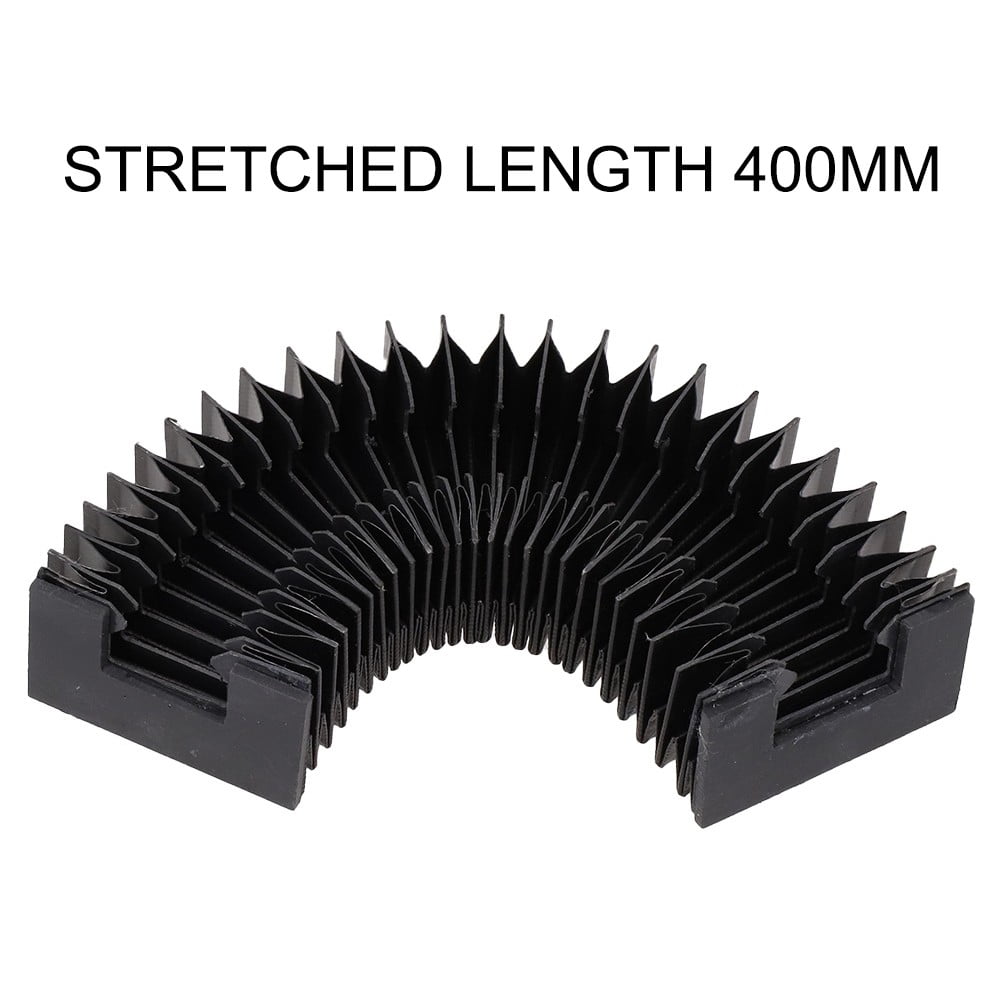 Hgr20 Bellows Linear Guide Rail Cnc Dust Cover Cloth Stretched Length ...